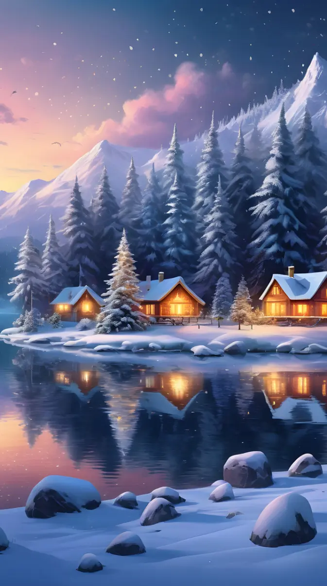 Lake Christmas Wallpapers - Wallpaper Cave