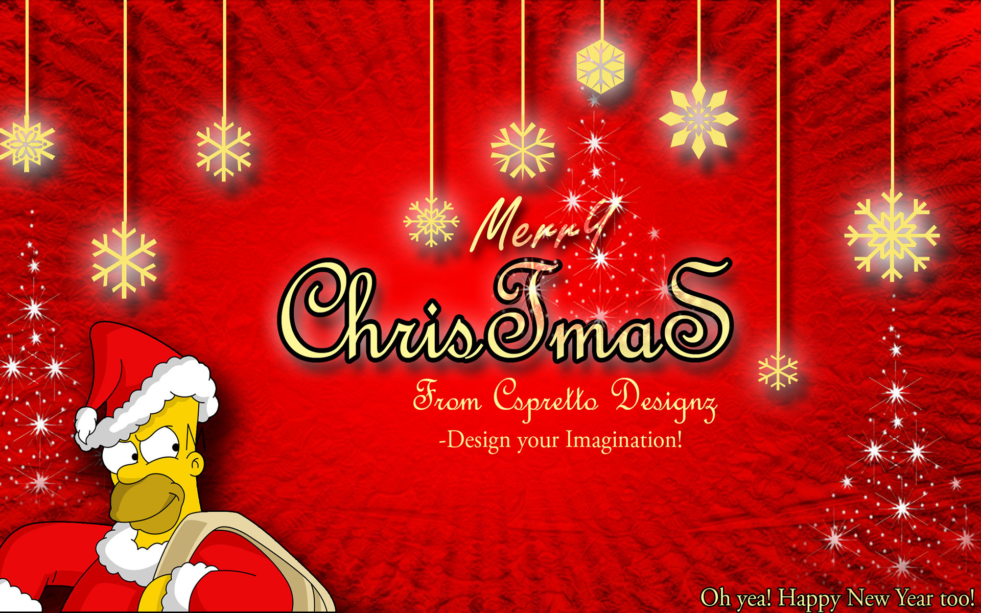 Homer Christmas Wallpapers - Wallpaper Cave