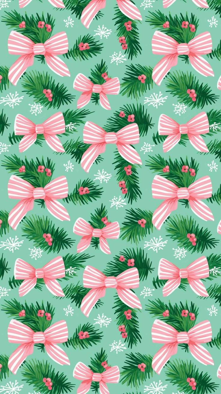 Green Preppy Christmas Wallpapers - Wallpaper Cave