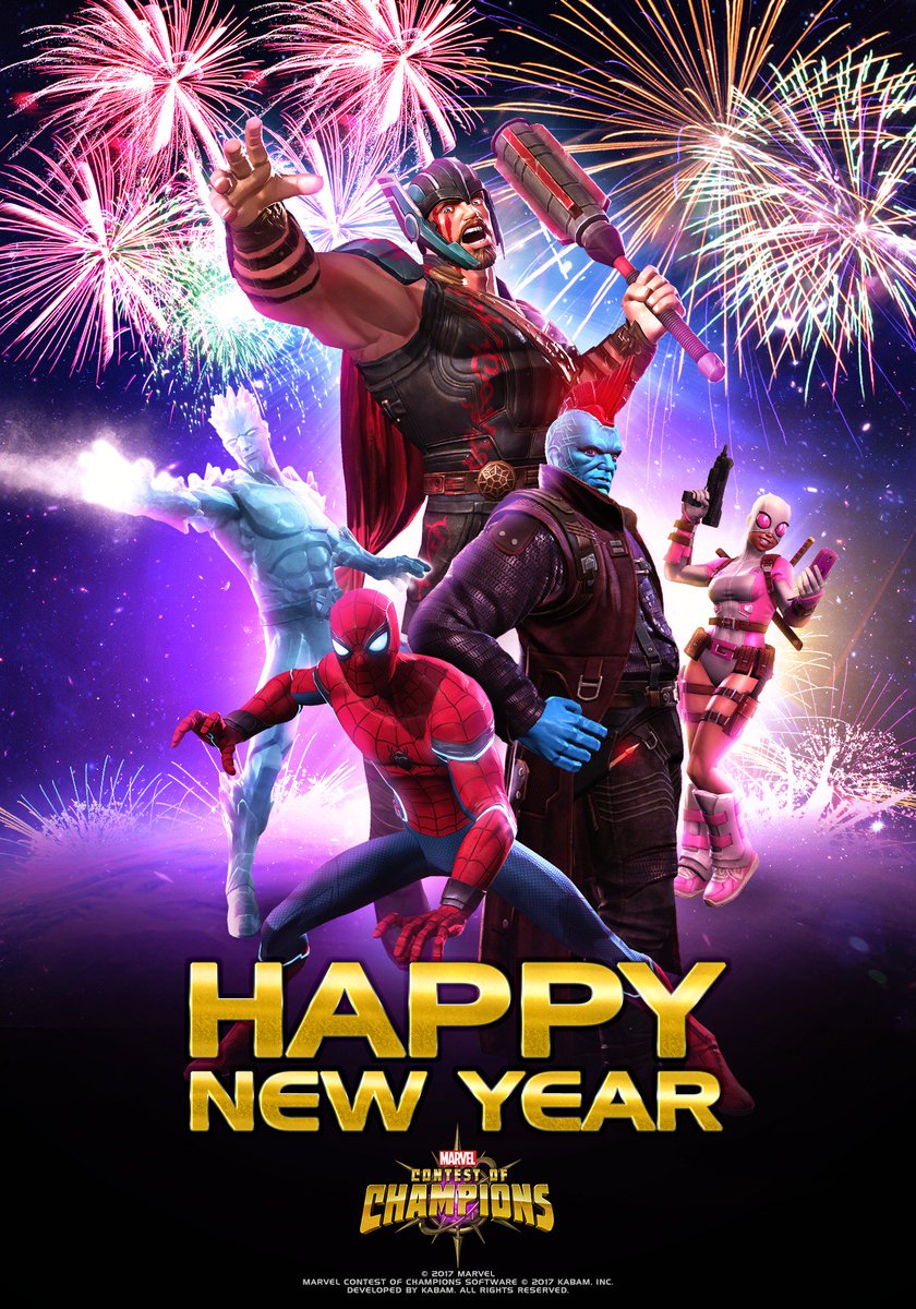 Marvel Happy New Year Wallpapers - Wallpaper Cave