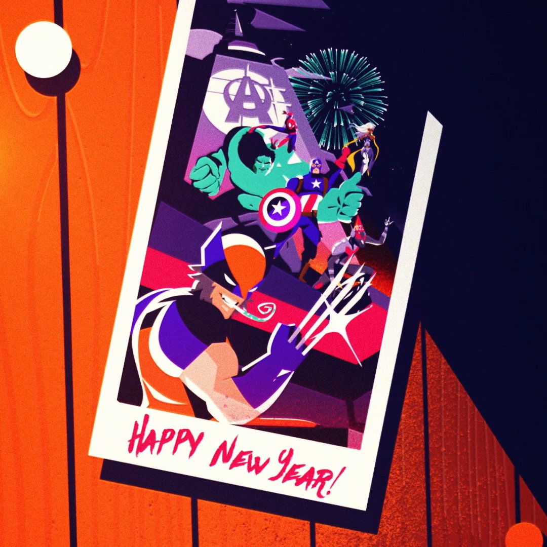 Marvel Happy New Year Wallpapers - Wallpaper Cave