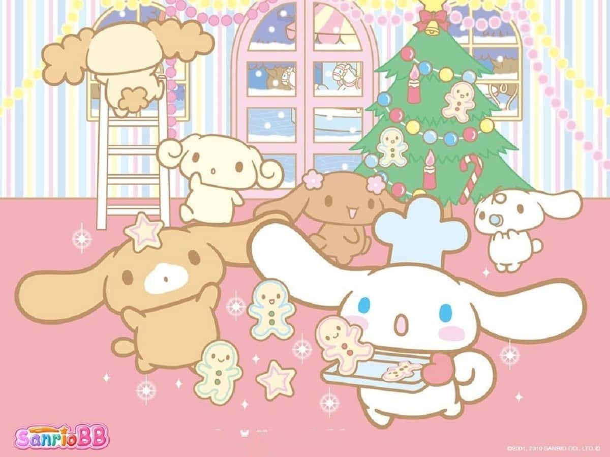 Cute Cinnamoroll Christmas Wallpapers - Wallpaper Cave