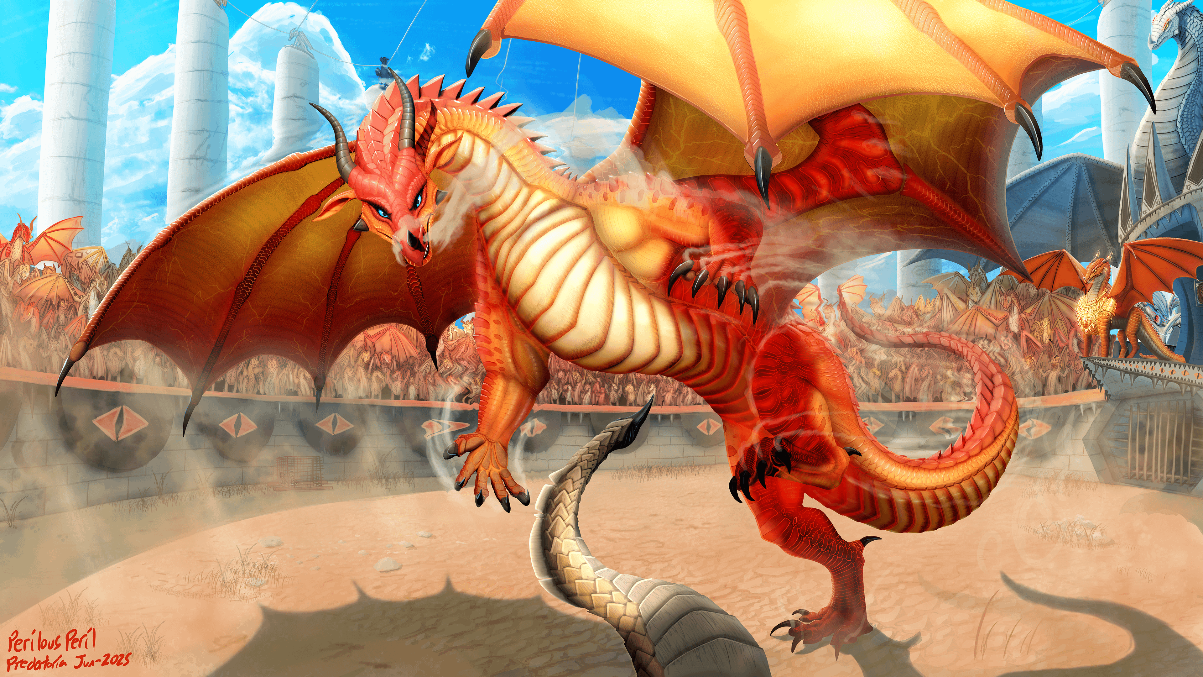 Wings Of Fire Queen Scarlet Cute Wallpapers - Wallpaper Cave