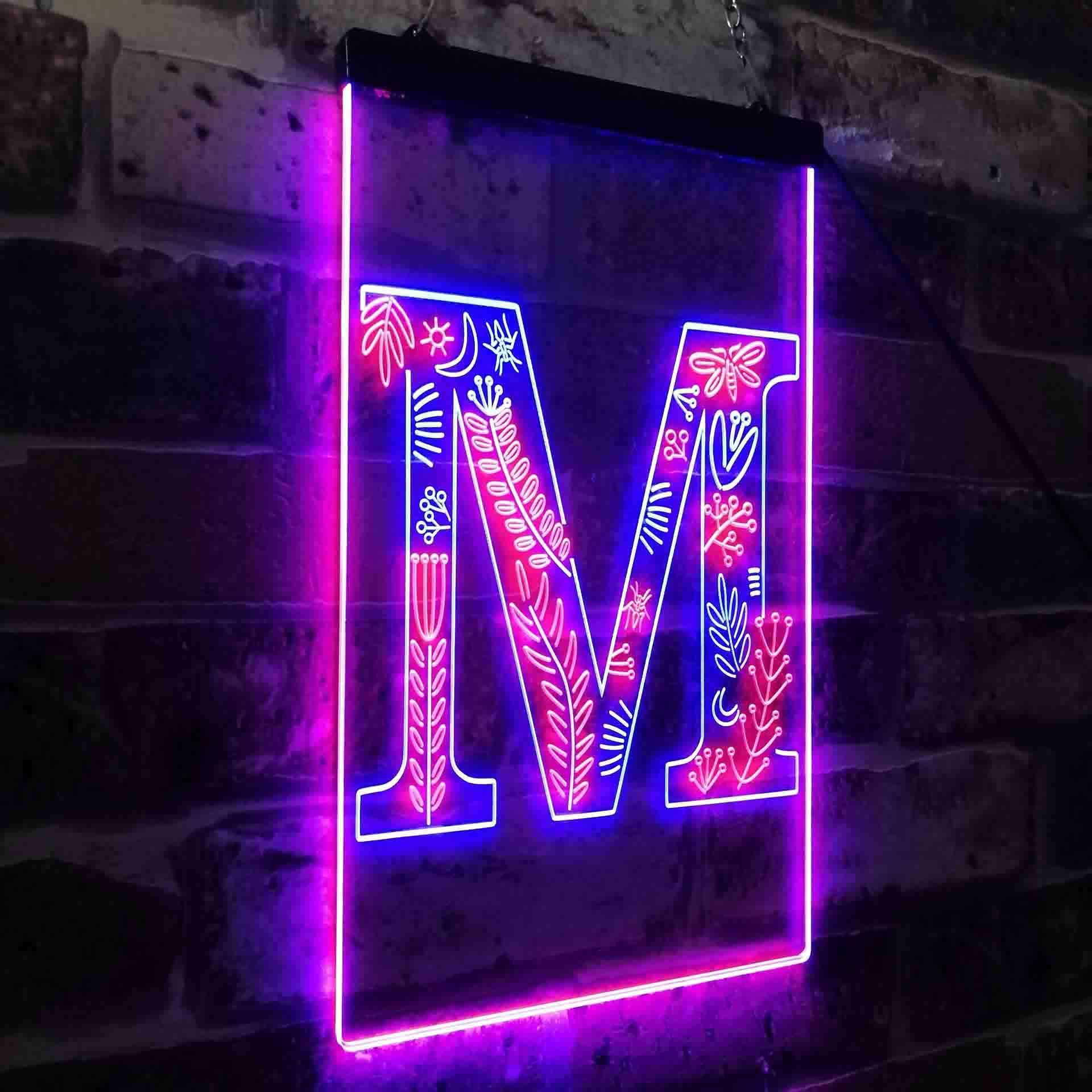 Neon Red M Letter Wallpapers - Wallpaper Cave