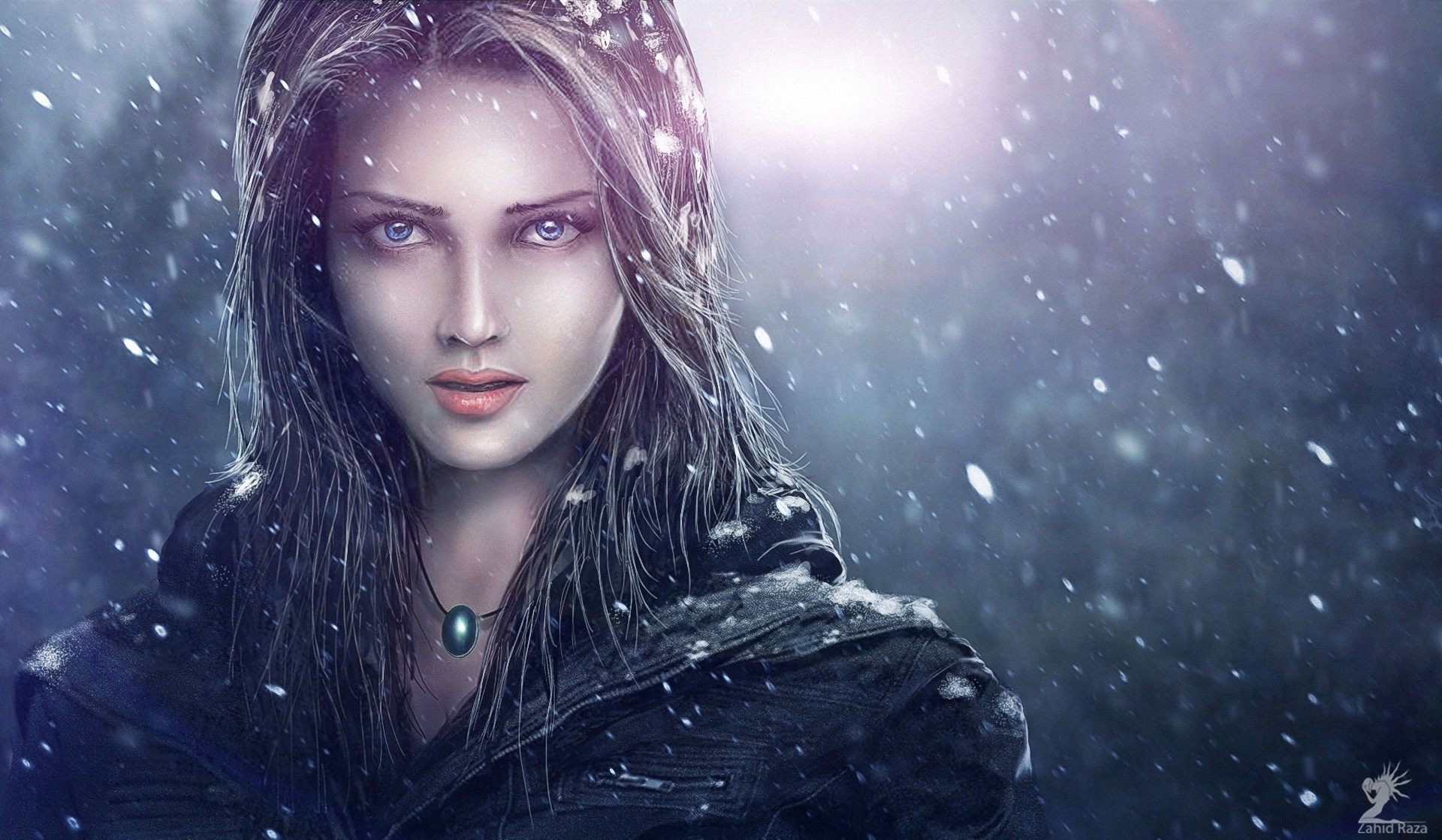 Winter Girl Portrait Wallpapers - Wallpaper Cave
