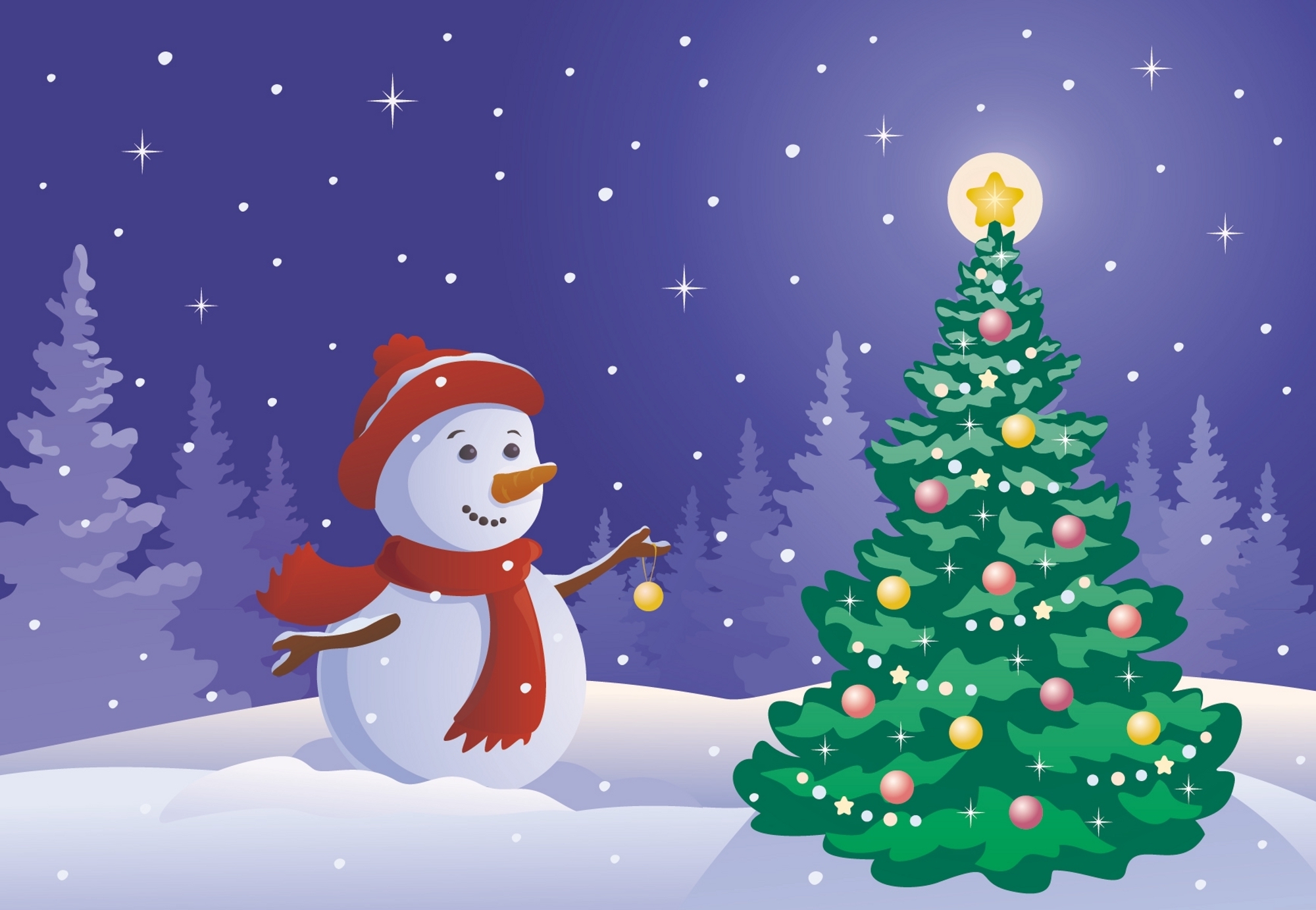 Purple Snowman Computer Wallpapers - Wallpaper Cave