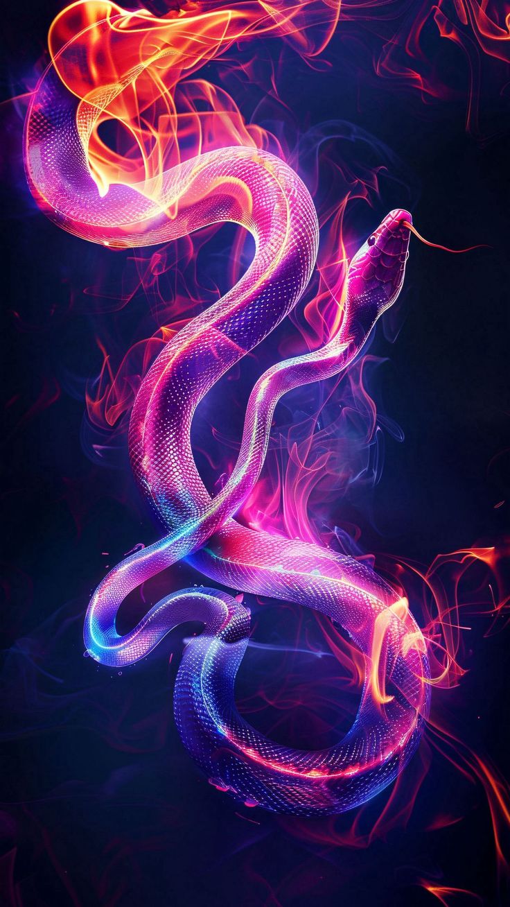 Snakes On Fire Wallpapers - Wallpaper Cave