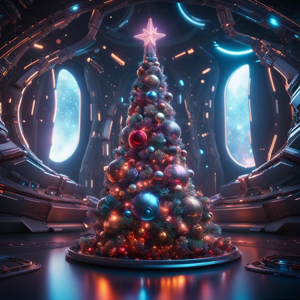 Christmas Futuristic Wallpapers - Wallpaper Cave