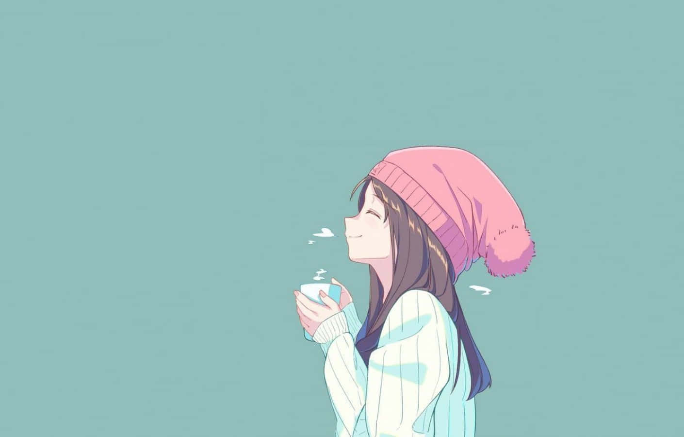 Anime Girl Minimalist Wallpapers - Wallpaper Cave