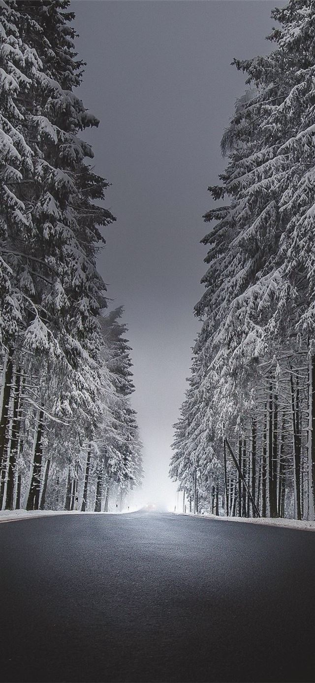 Winter Road iPhone Wallpapers - Wallpaper Cave