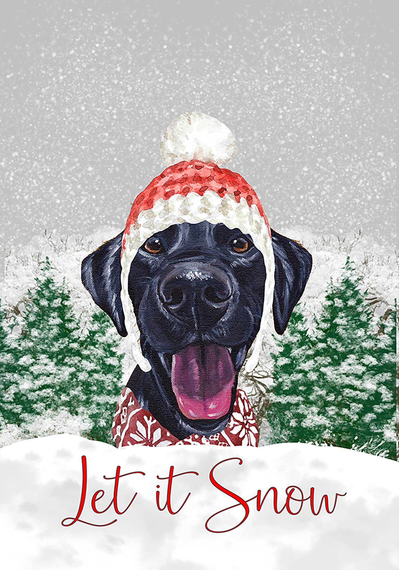 Christmas Black Dogs Wallpapers - Wallpaper Cave