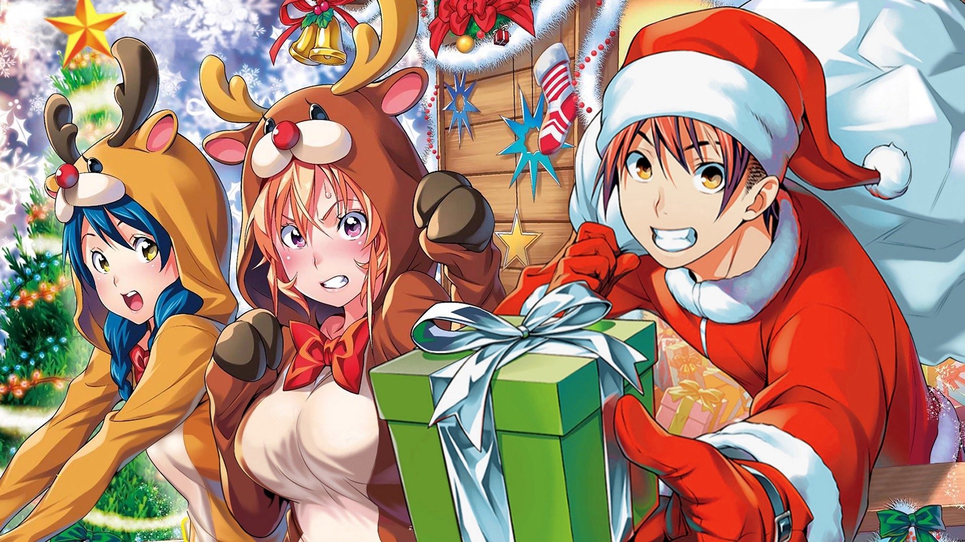 Christmas Anime Desktop Wallpapers - Wallpaper Cave