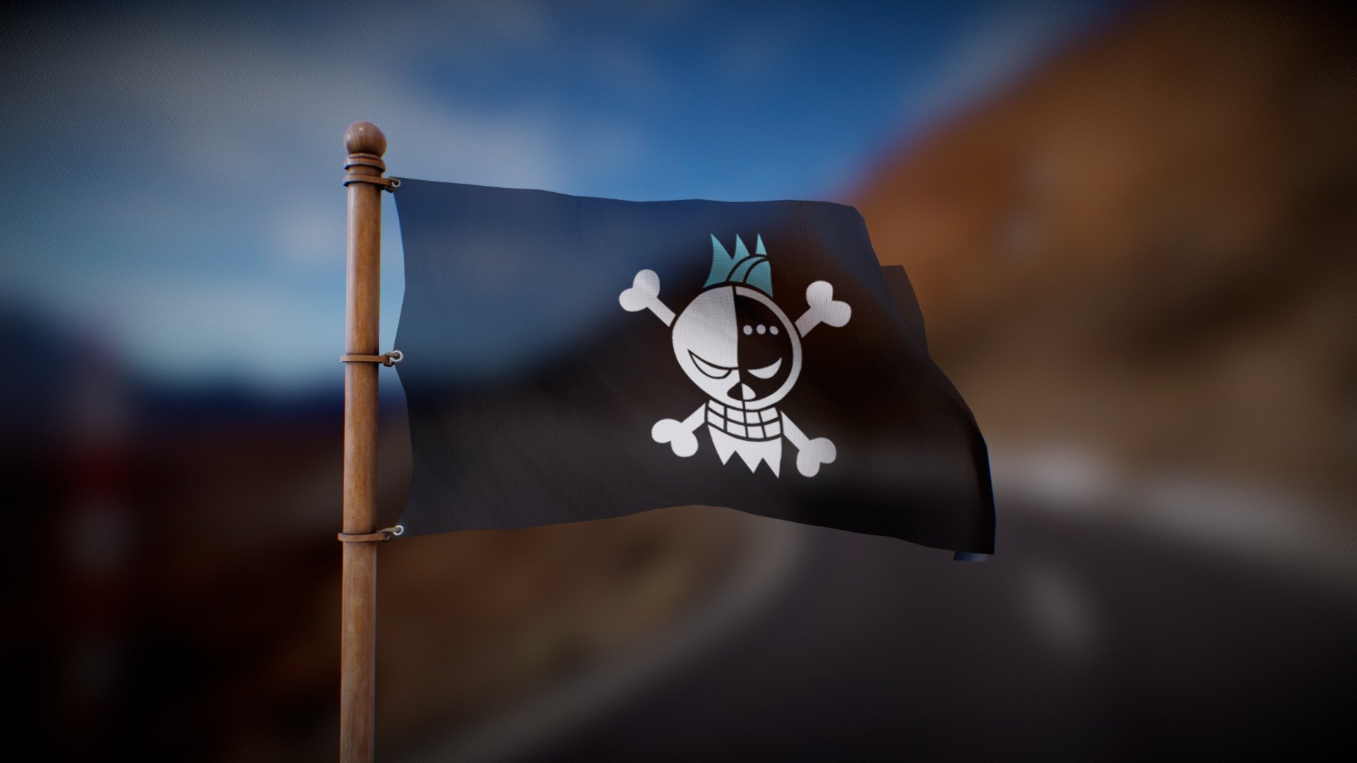 One Piece Pirate Flag Wallpapers - Wallpaper Cave