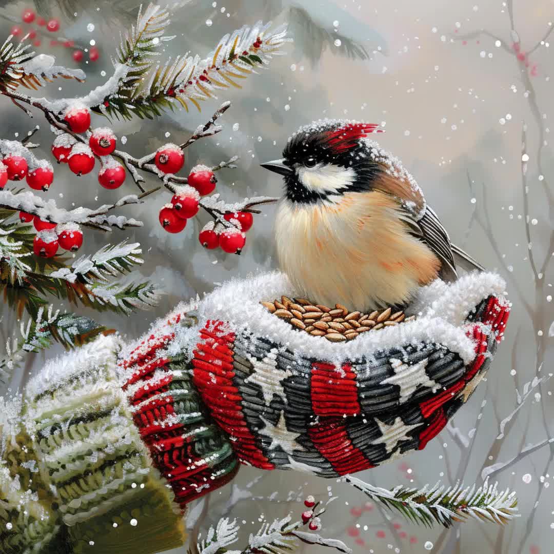 Birds Christmas Wallpapers - Wallpaper Cave