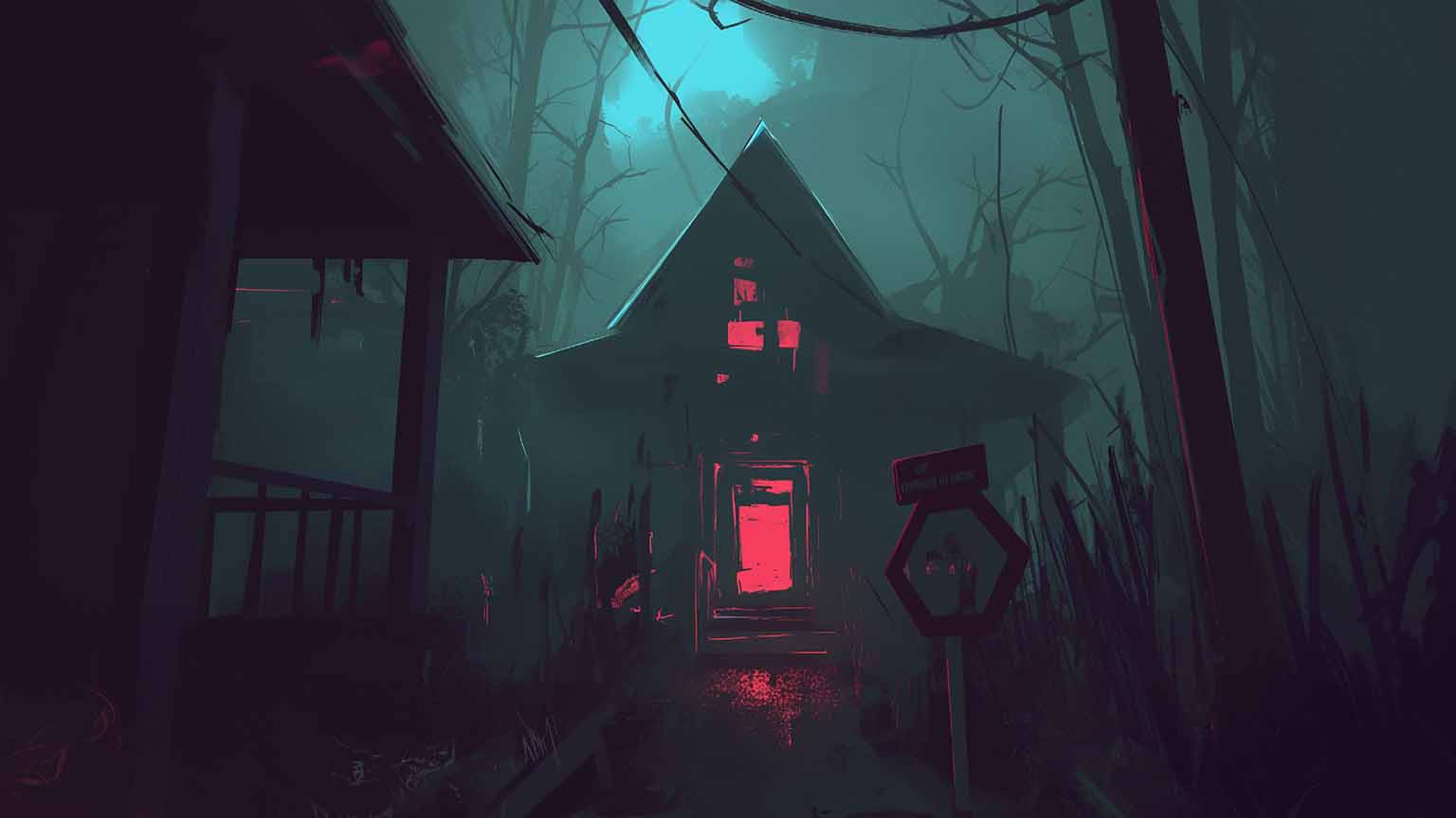 Scary Winter Forest Wallpapers - Wallpaper Cave