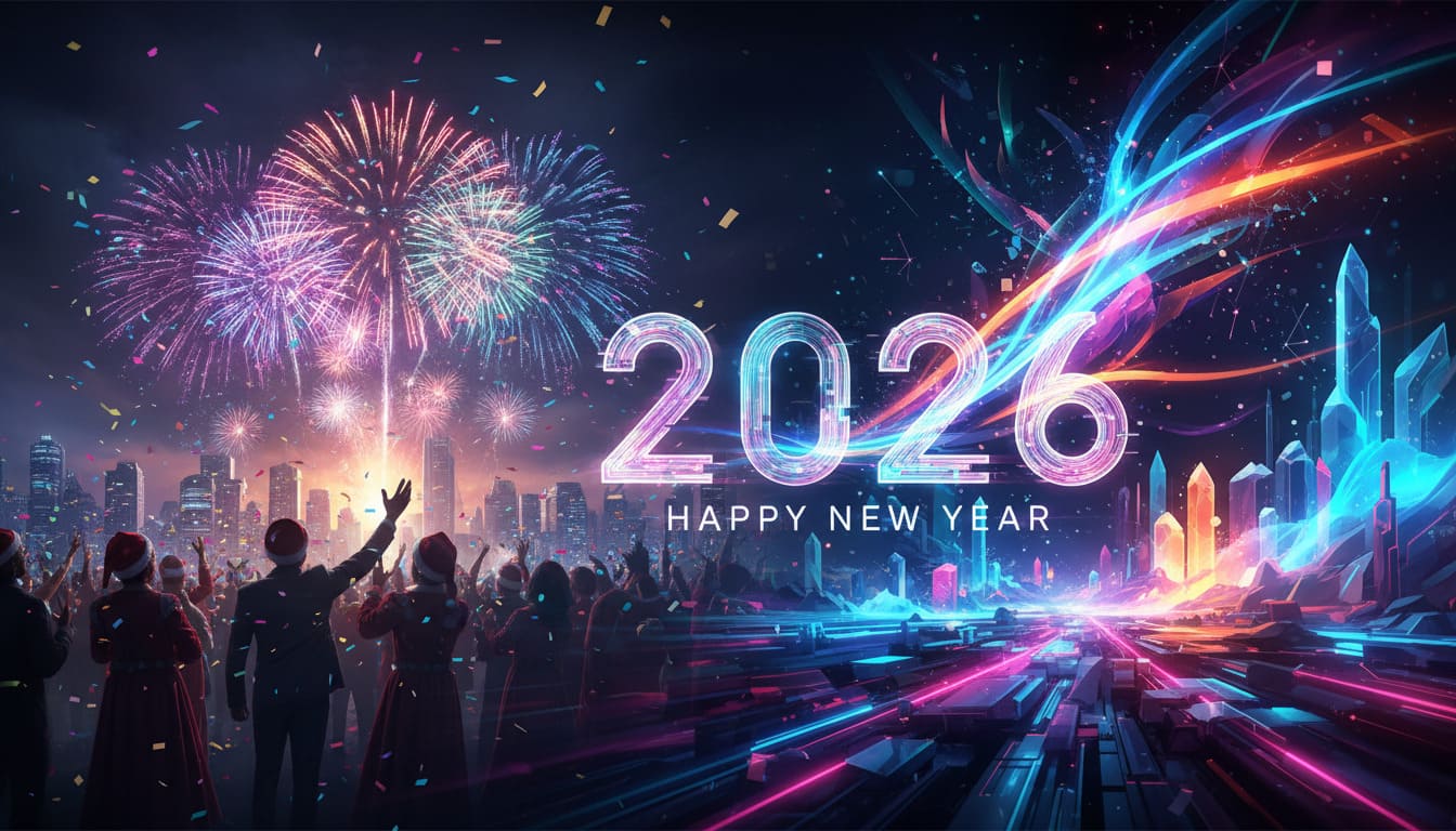 2026 New Year Desktop Wallpapers - Wallpaper Cave