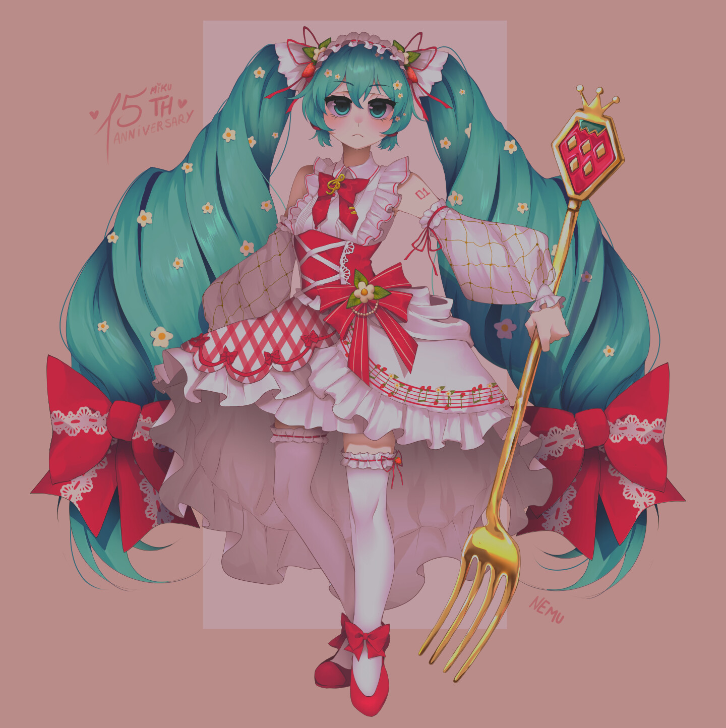Strawberry Miku Wallpapers - Wallpaper Cave