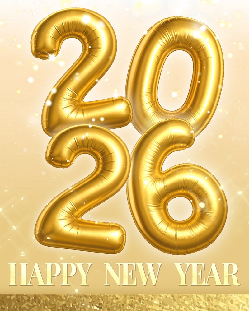 Happy New Year 2026 Pink And Gold Wallpapers - Wallpaper Cave