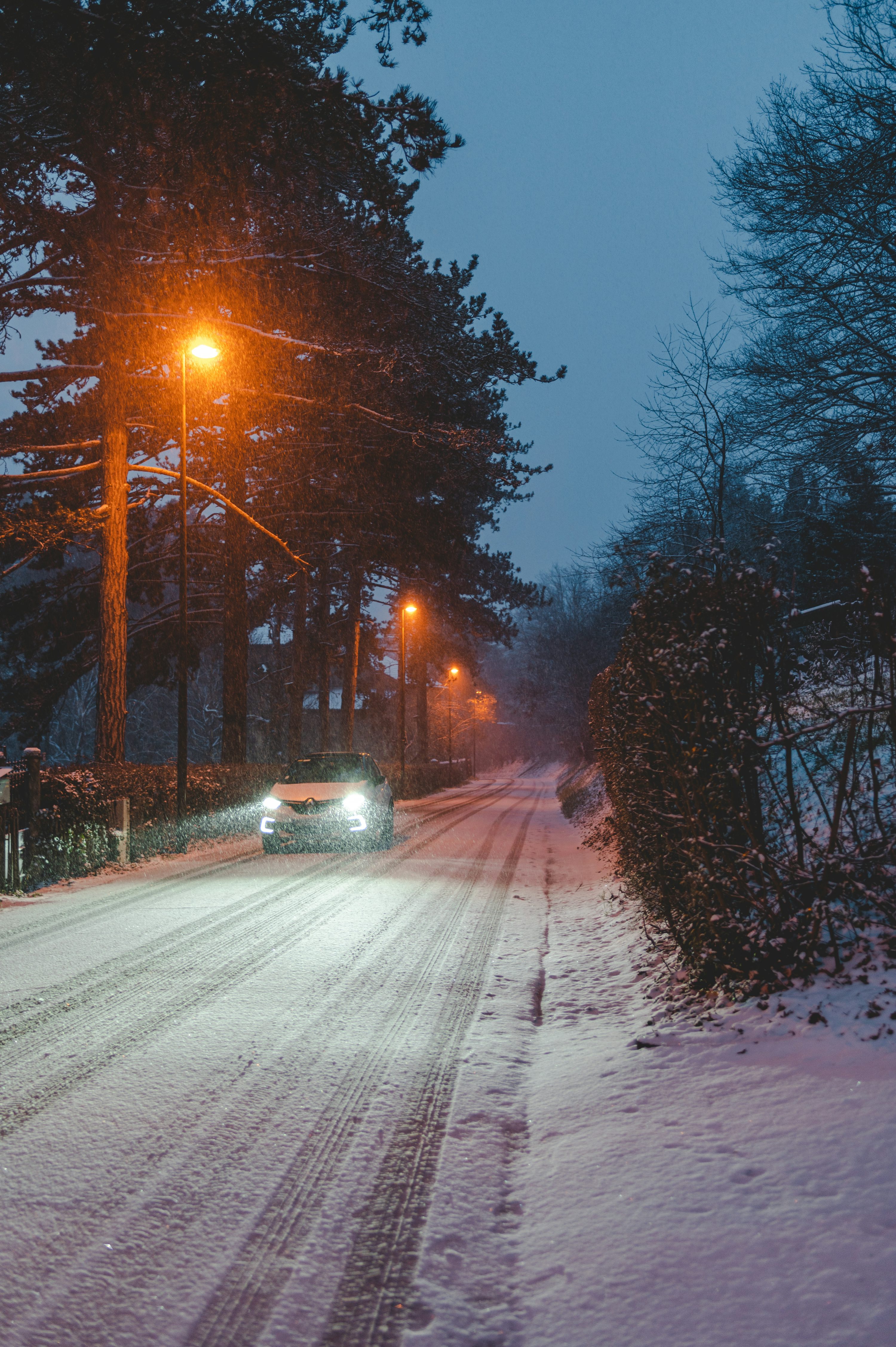 Cars Winter Night Wallpapers - Wallpaper Cave