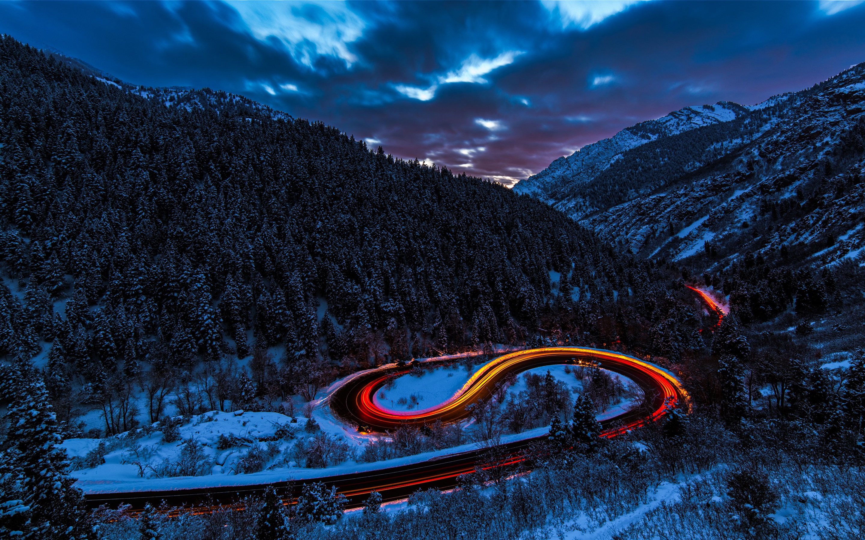 Cars Winter Night Wallpapers - Wallpaper Cave