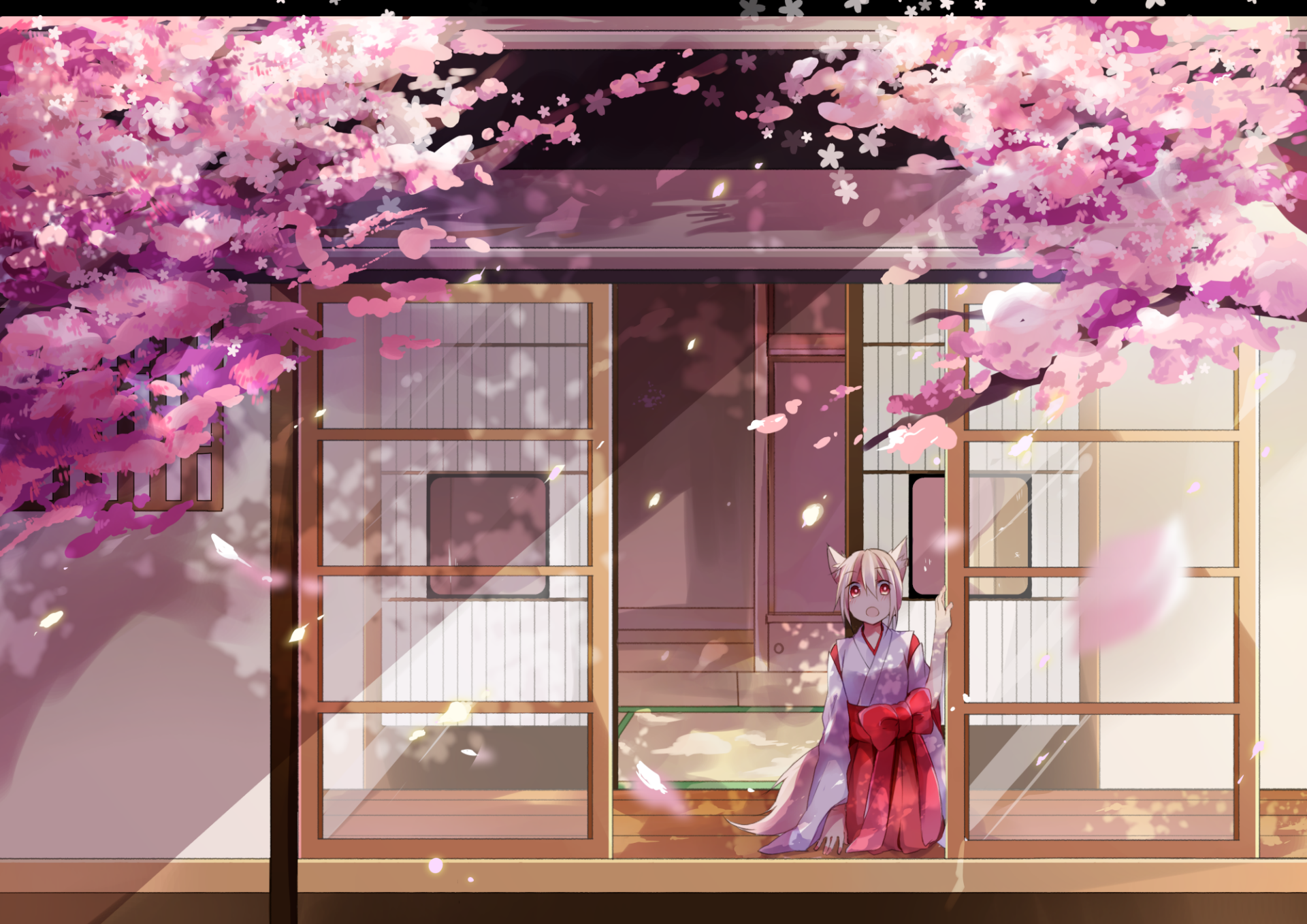 Anime Spring House Wallpapers - Wallpaper Cave