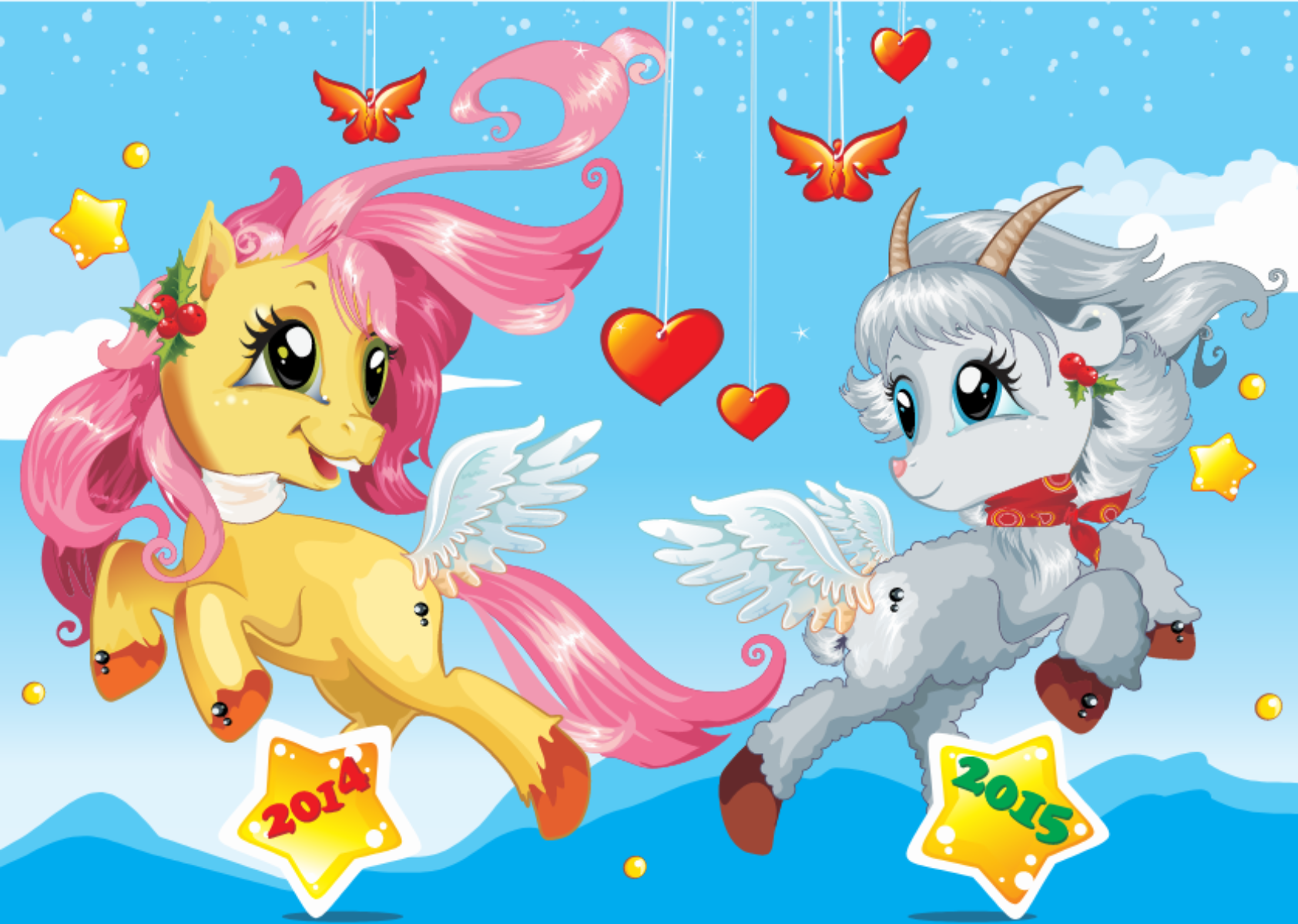 My Little Pony New Year Wallpapers - Wallpaper Cave