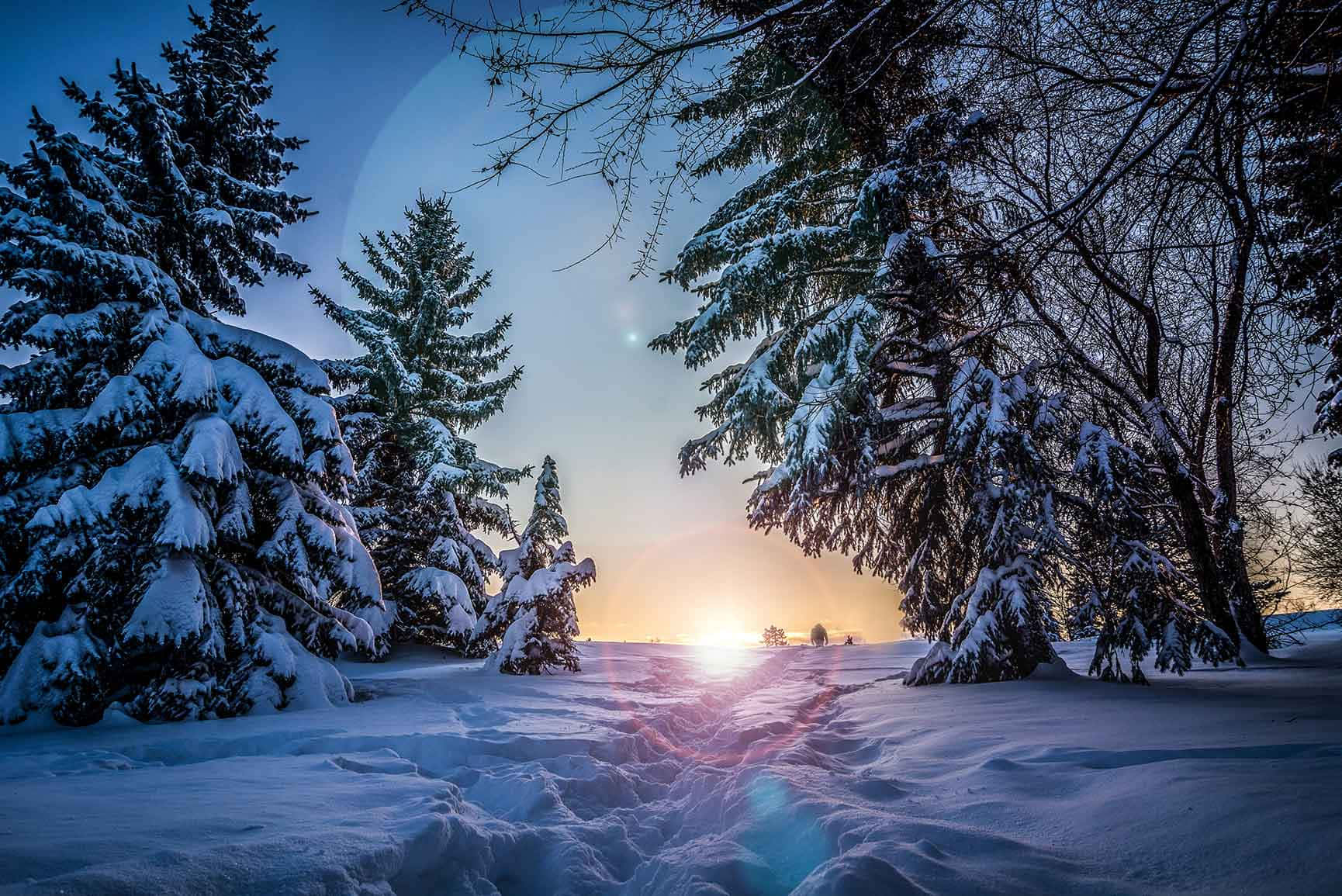 Serene Winter Wallpapers - Wallpaper Cave
