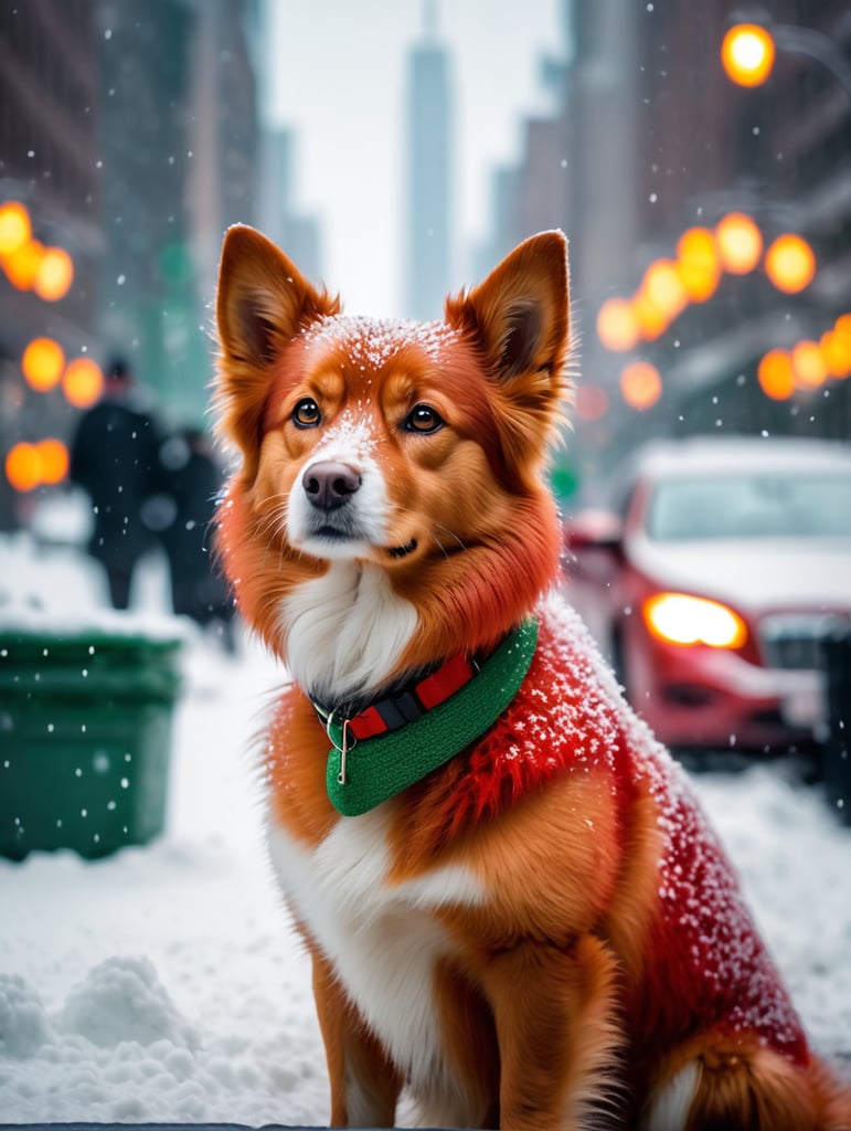 AI Winter Dog Wallpapers - Wallpaper Cave