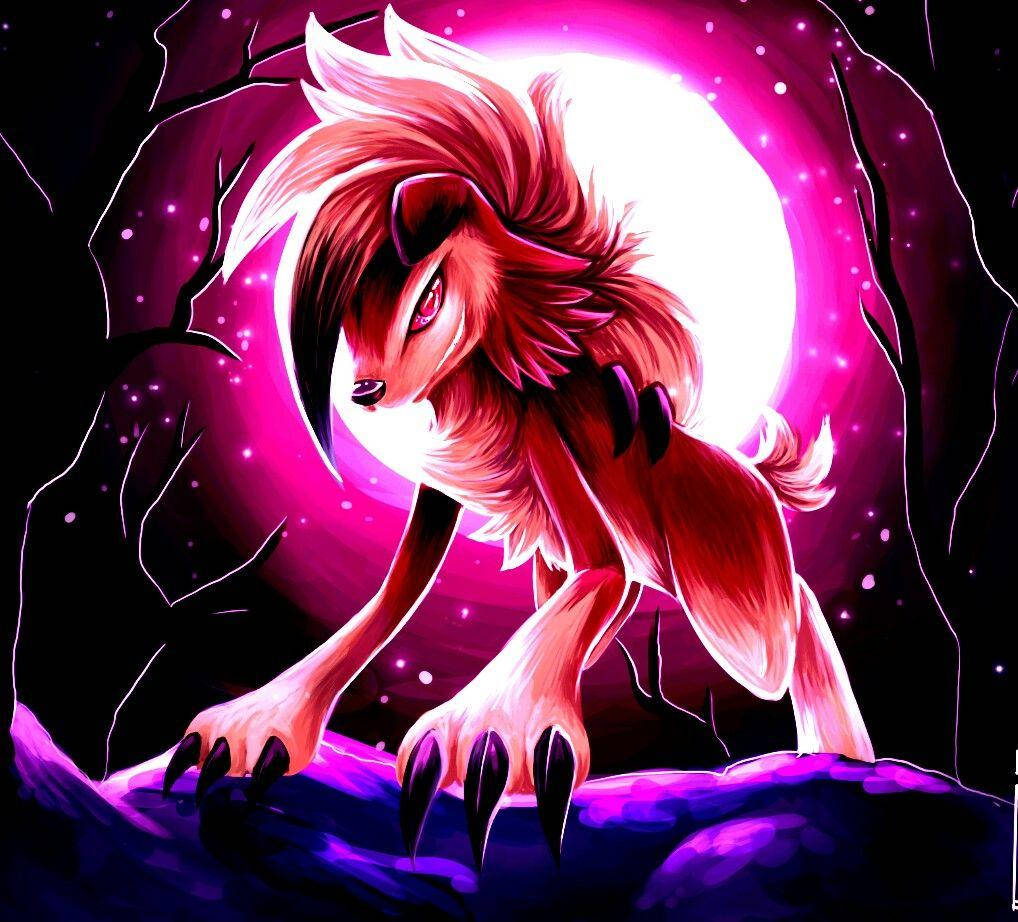 Red Lycanroc Wallpapers - Wallpaper Cave