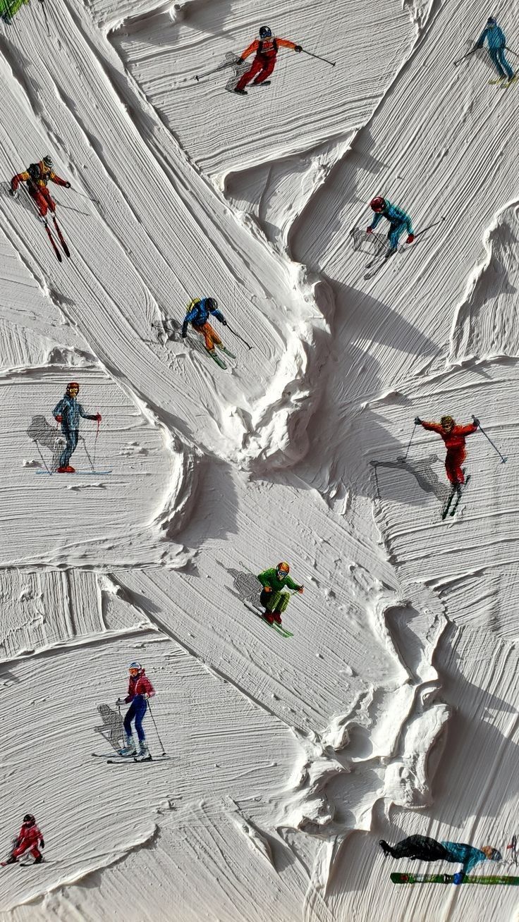 Skiing Collage Wallpapers - Wallpaper Cave