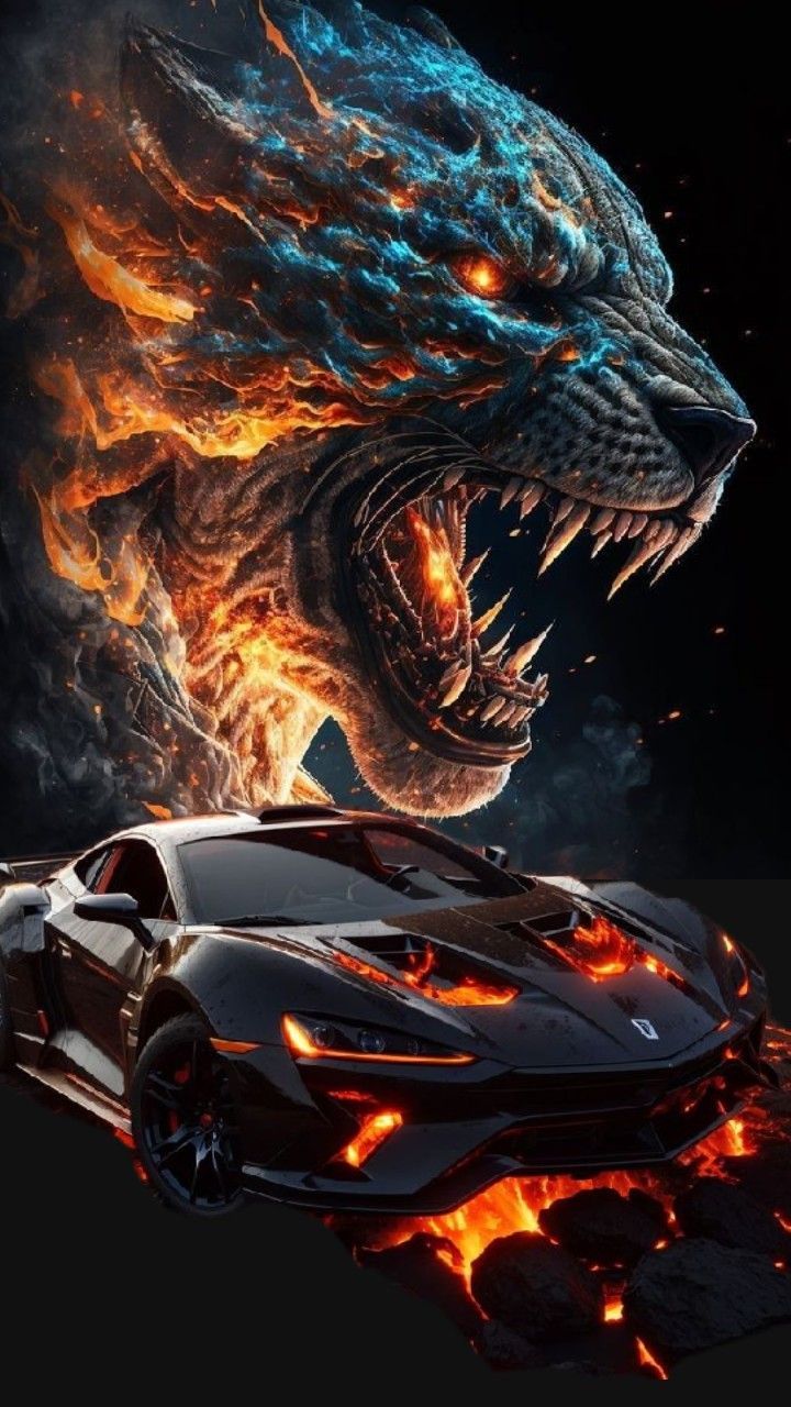 Fire Car Dragon Wallpapers - Wallpaper Cave