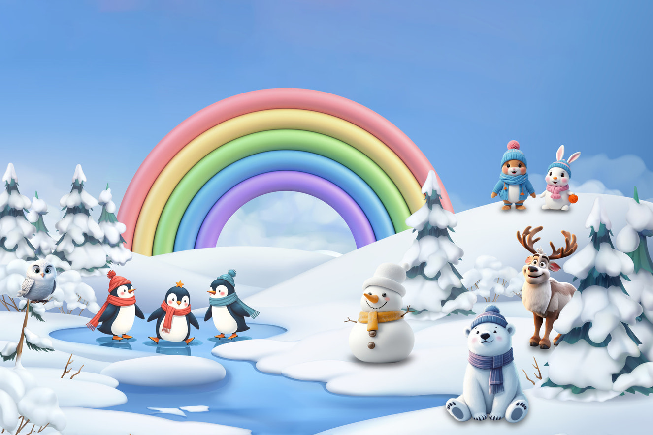 Winter Rainbow Wallpapers - Wallpaper Cave