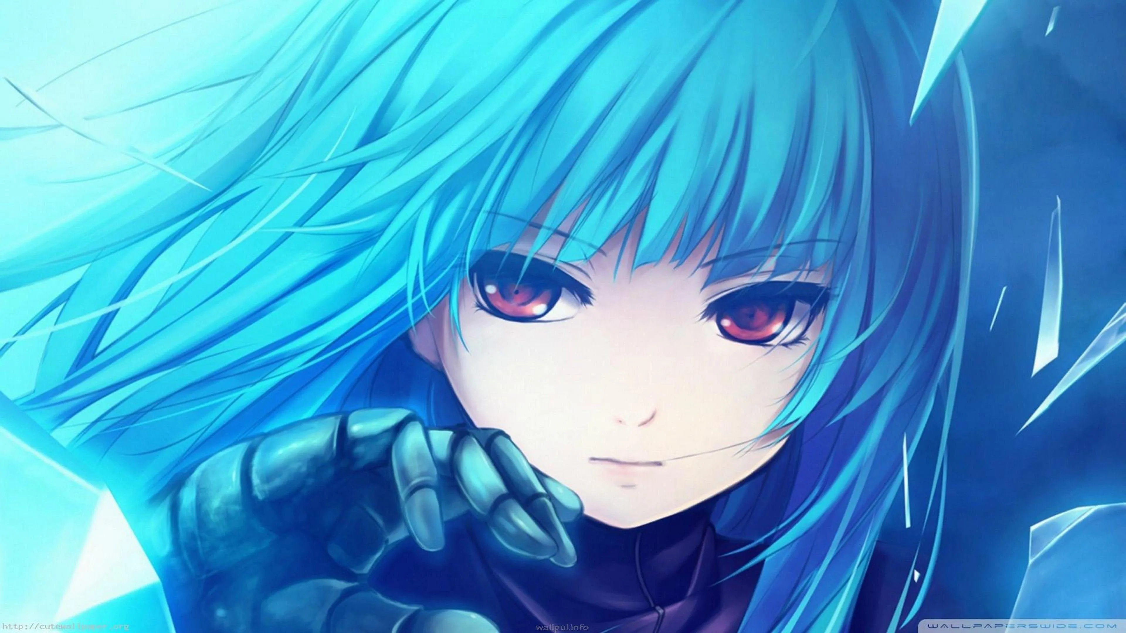 Blue Anime 4k PC Wallpapers - Wallpaper Cave