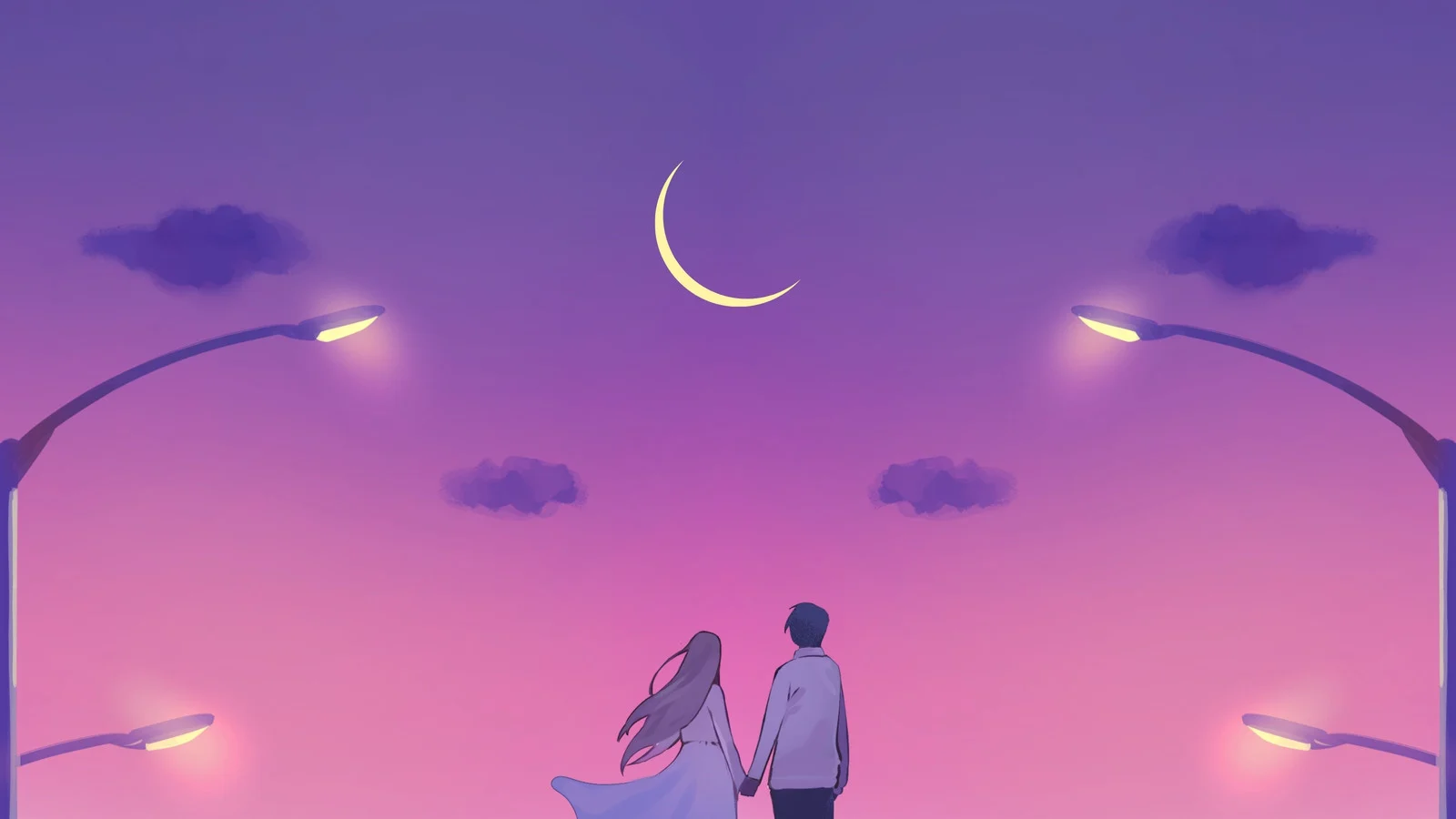 Night Anime Desktop Wallpapers - Wallpaper Cave