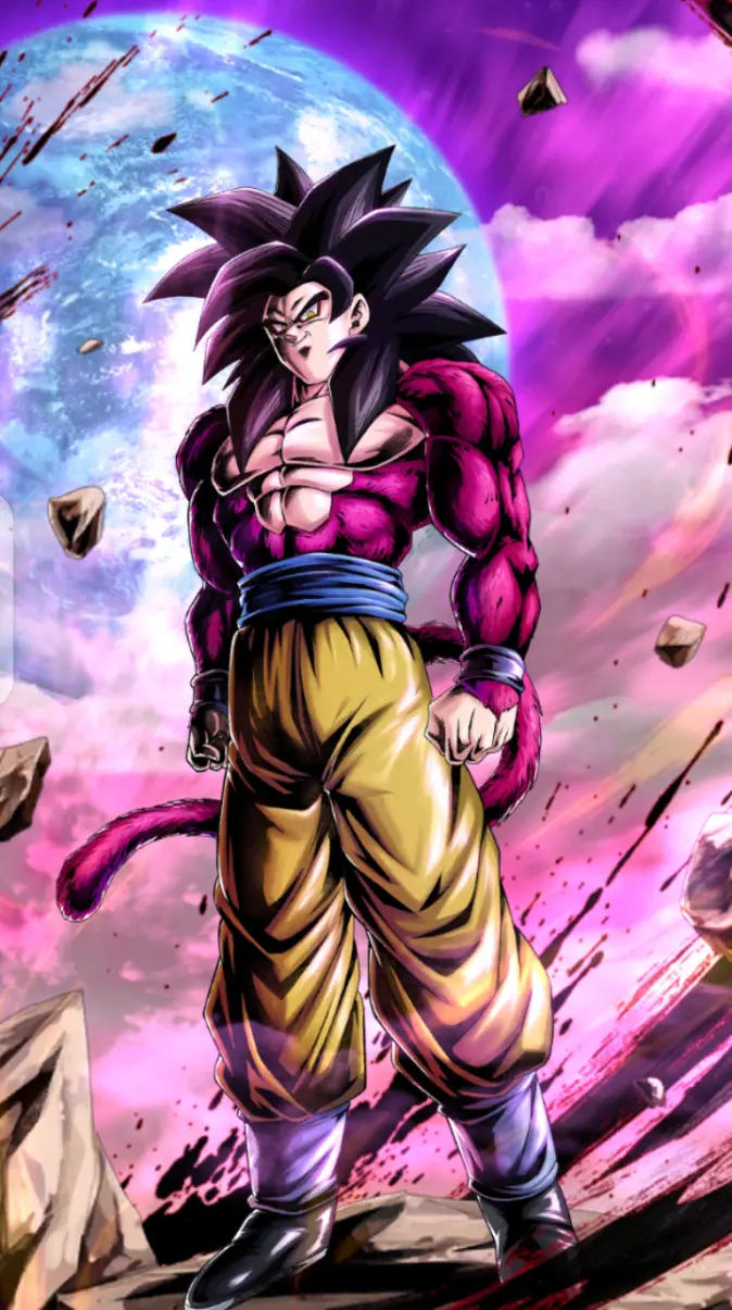 Goku Super Saiyan 4 Phone Wallpapers - Wallpaper Cave