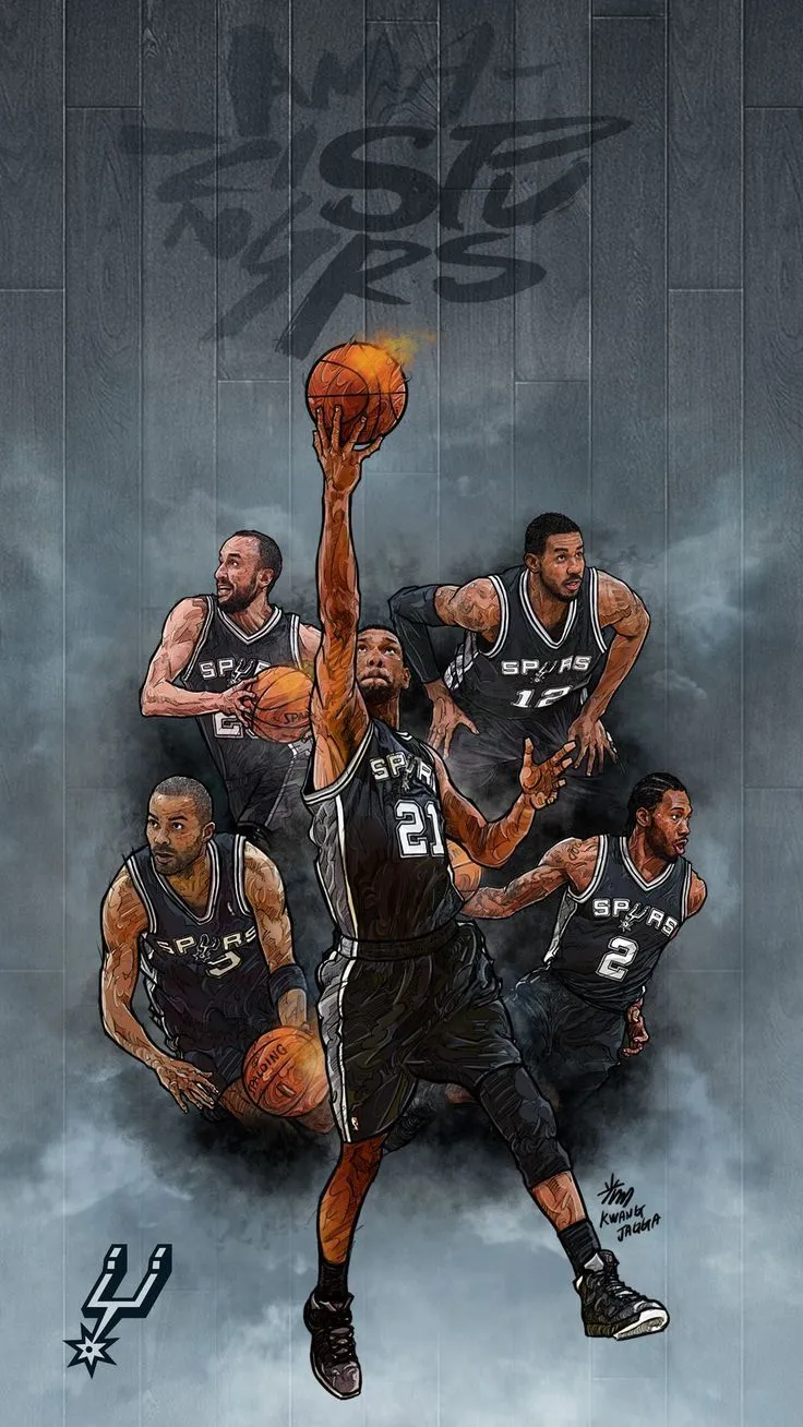 San Antonio Spurs Phone Wallpapers - Wallpaper Cave