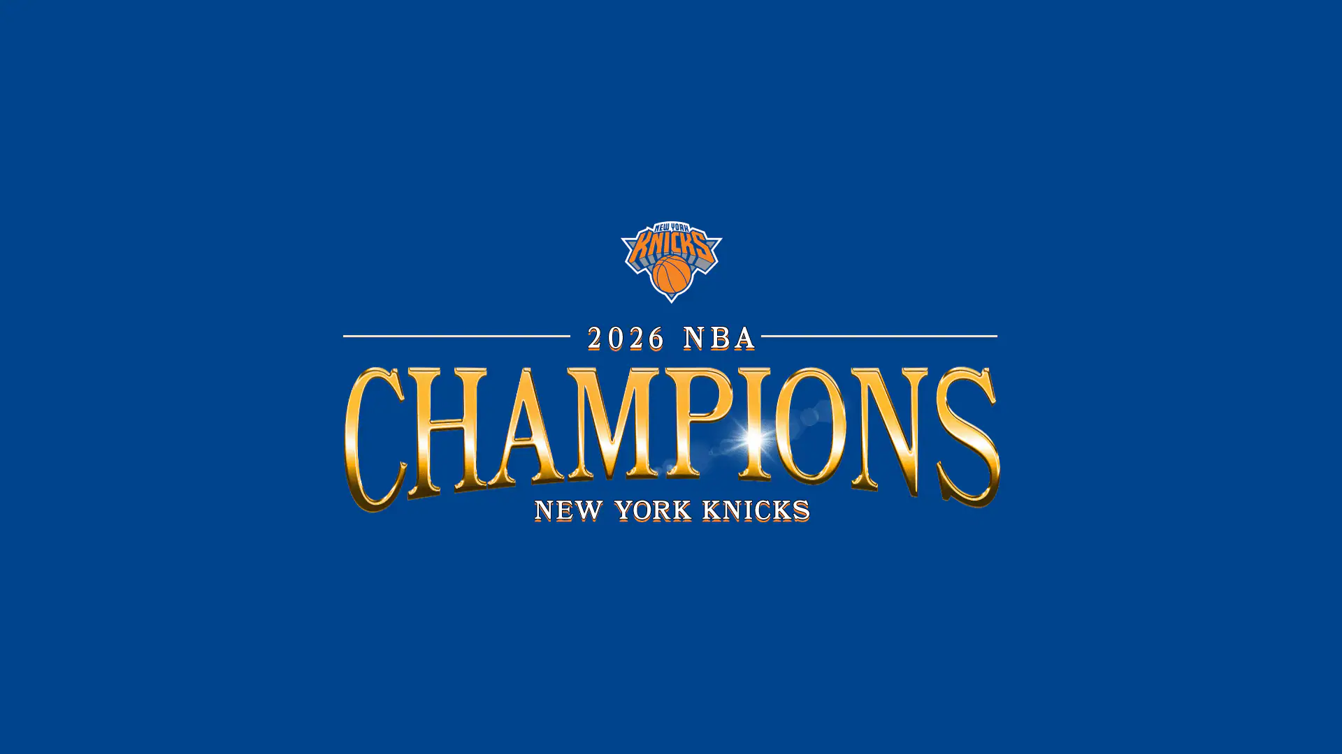 New York Knicks NBA Champions 2026 Wallpapers - Wallpaper Cave