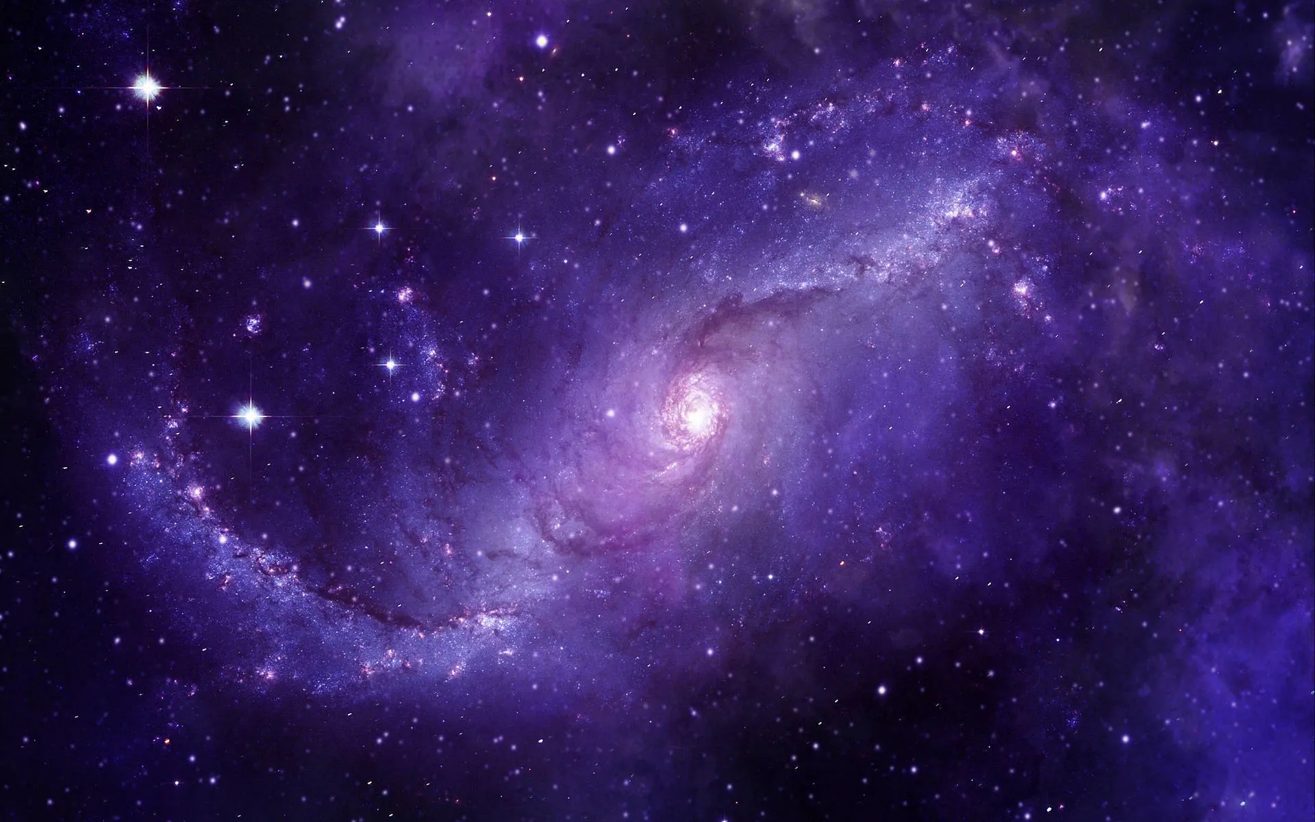 Purple Galaxy Desktop Wallpapers - Wallpaper Cave