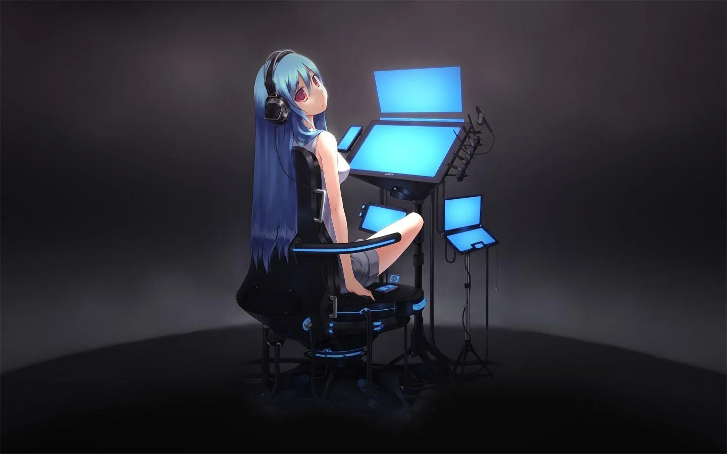 Anime Girl Linux Wallpapers - Wallpaper Cave