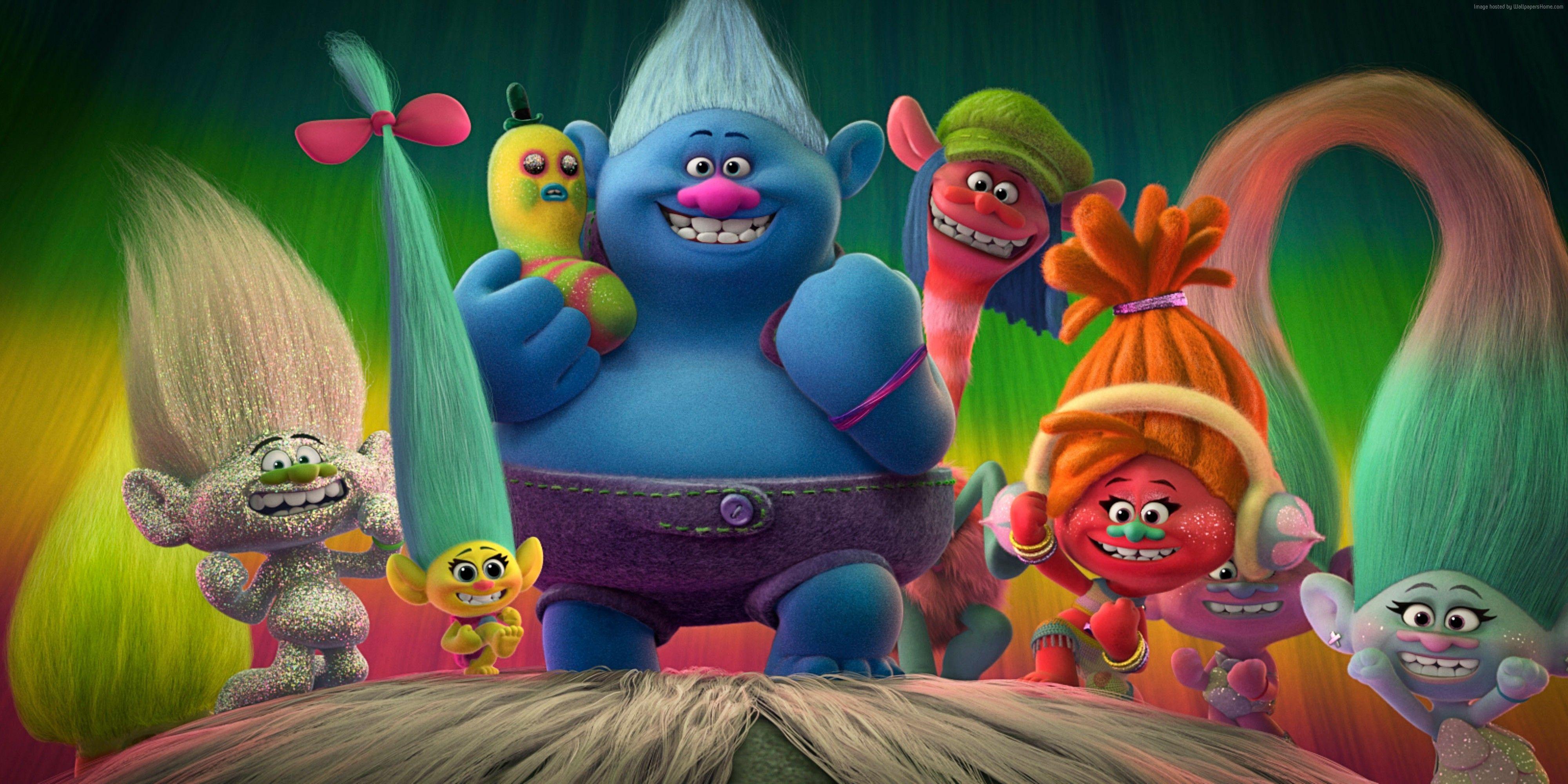 Trolls Movie Wallpapers Wallpaper Cave
