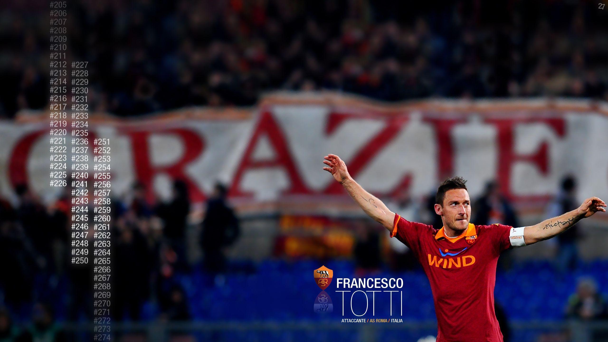 Totti Wallpapers - Wallpaper Cave