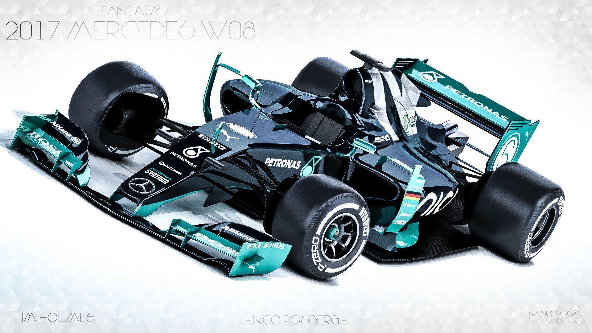 Mercedes W08 Wallpapers - Wallpaper Cave