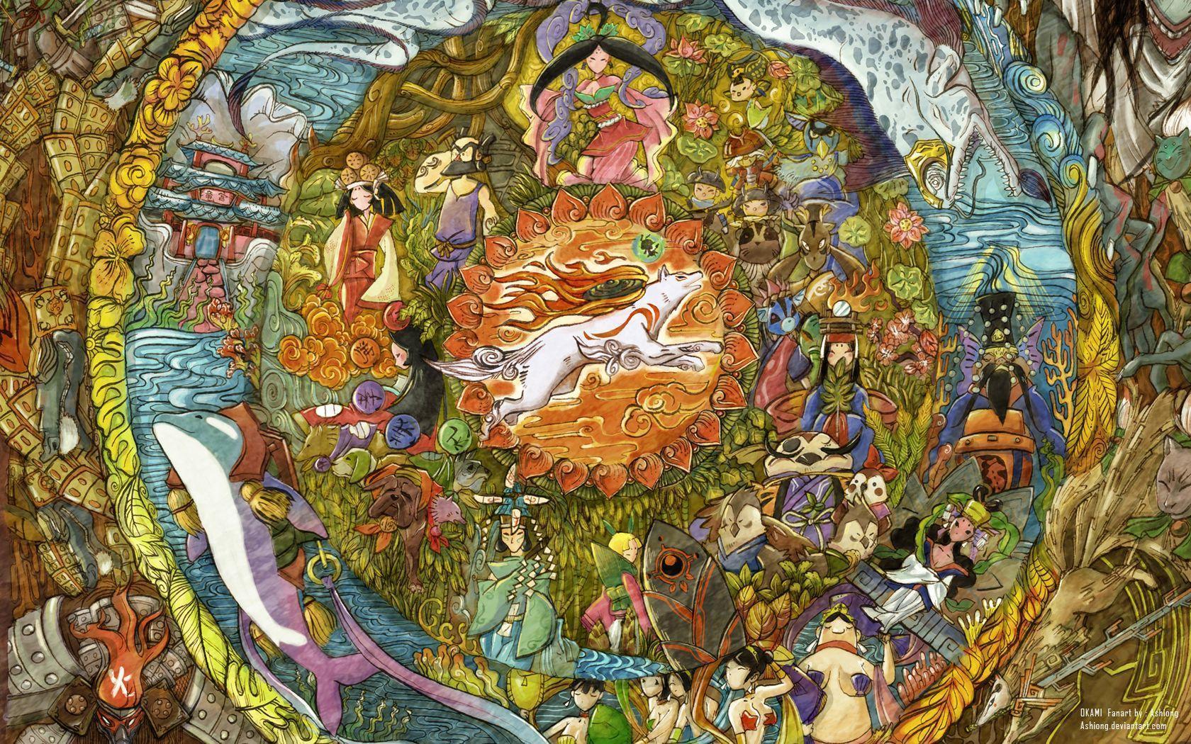 Ōkami Wallpapers - Wallpaper Cave