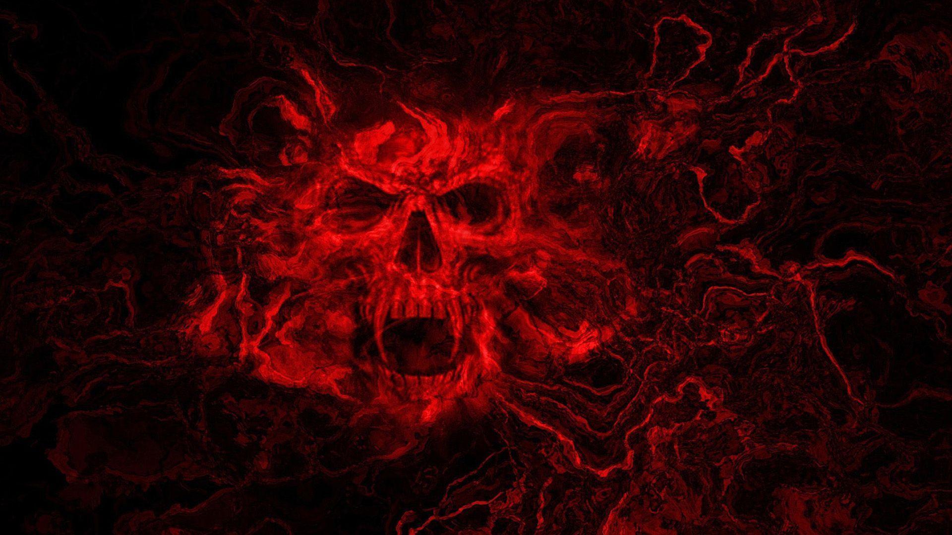 Burning Skull Wallpapers - Wallpaper Cave