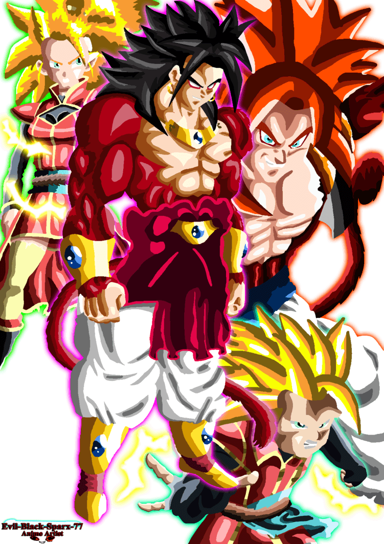 SSJ4 Broly Wallpapers - Wallpaper Cave