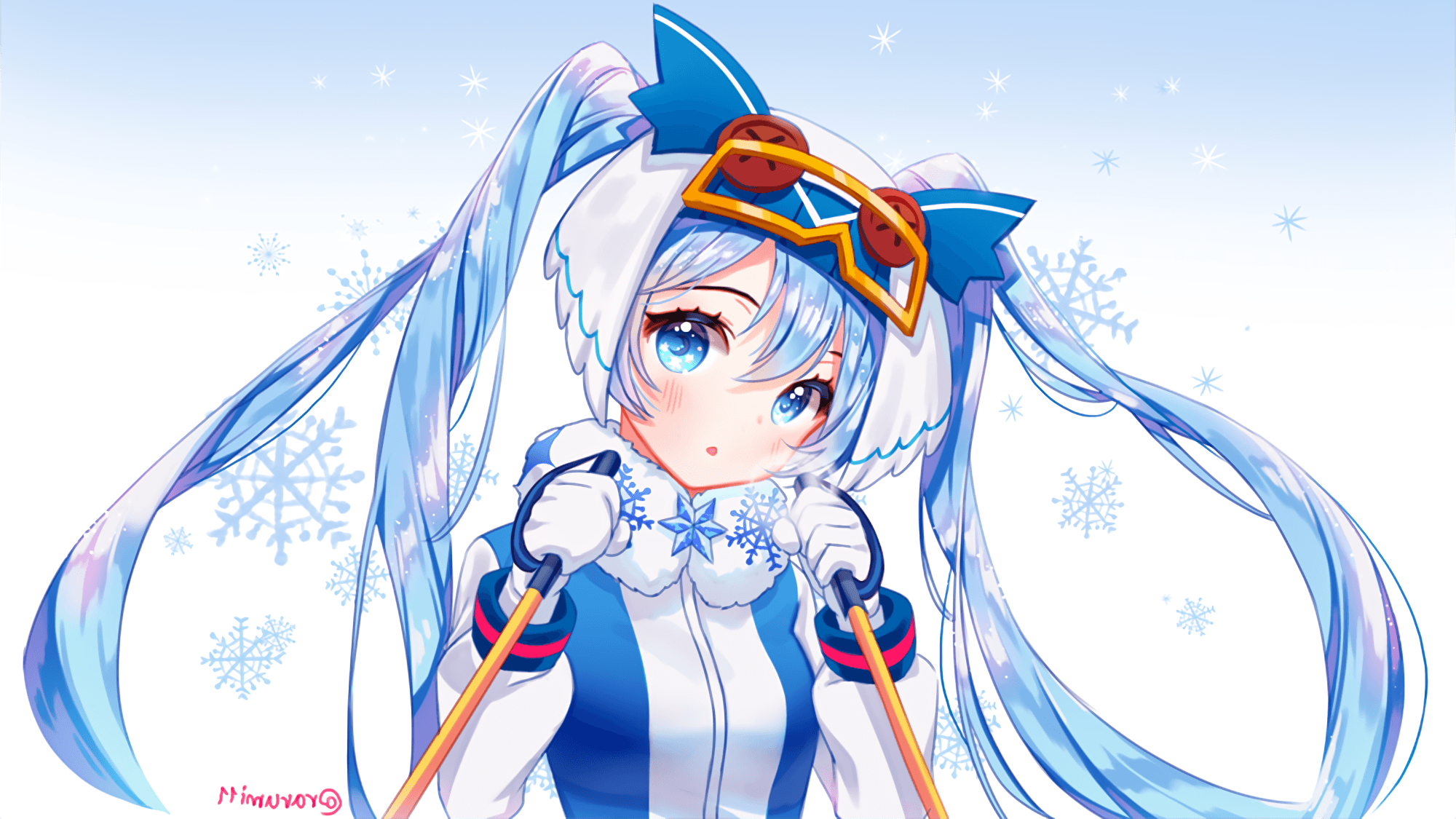 Snow Miku Wallpapers - Wallpaper Cave