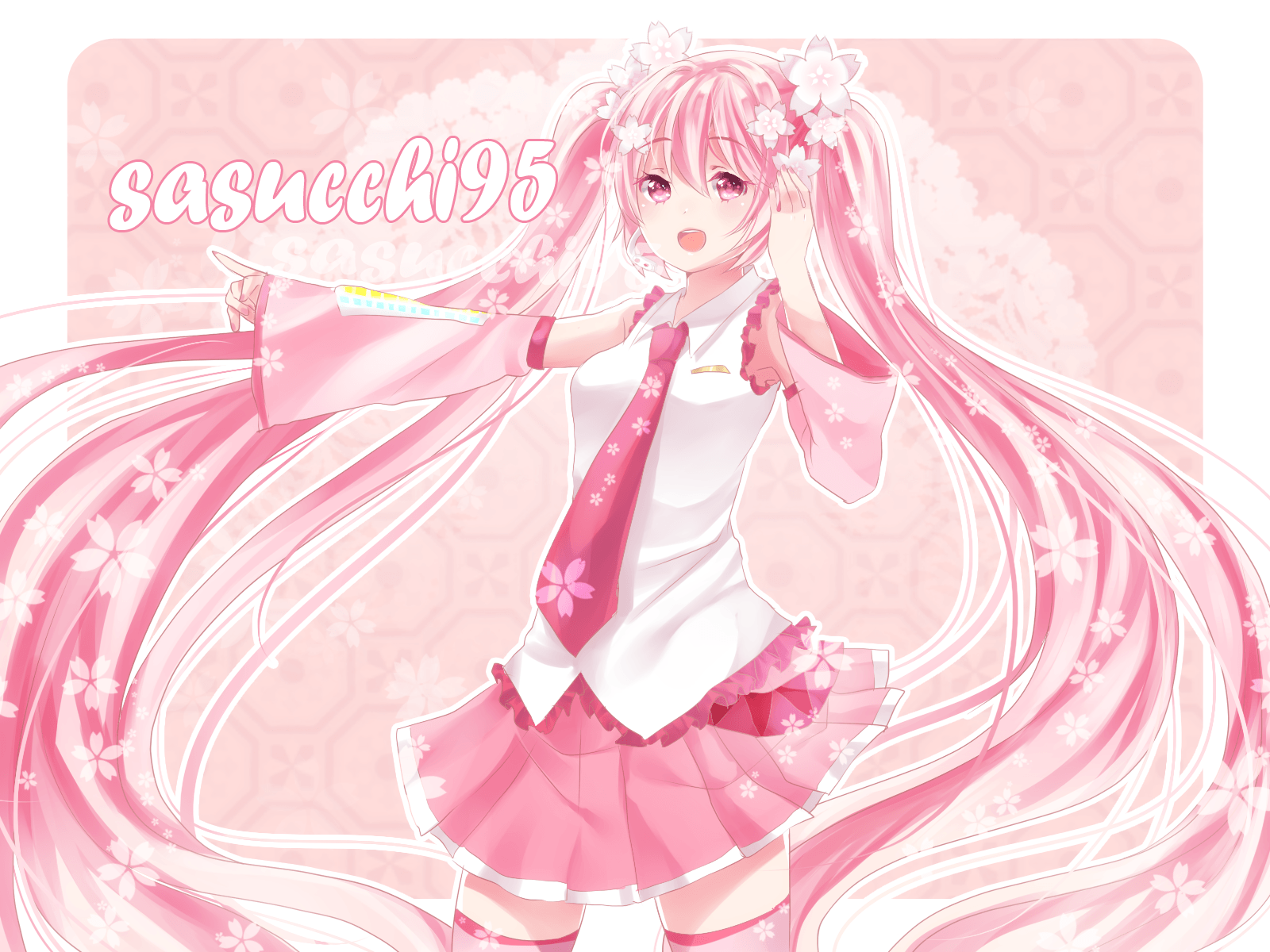 Sakura Miku Wallpapers - Wallpaper Cave