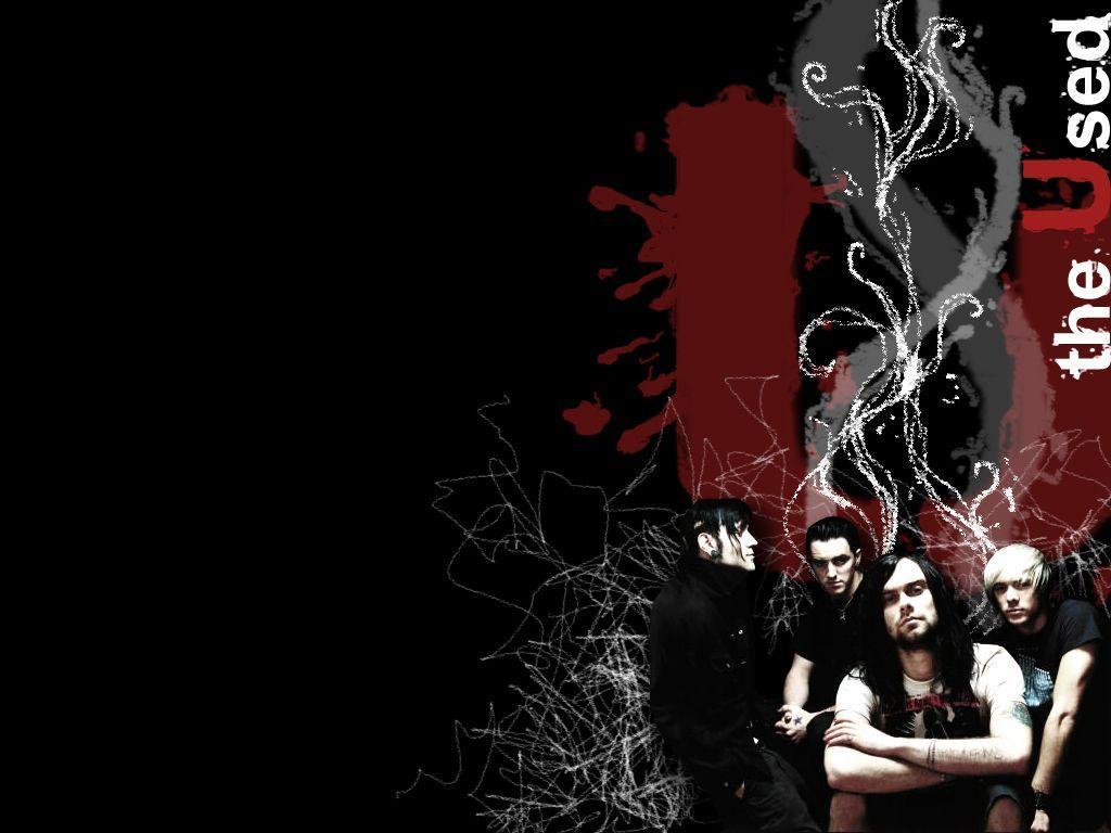 The Used Band Wallpaper The Used's Bert McCracken Runs Through The