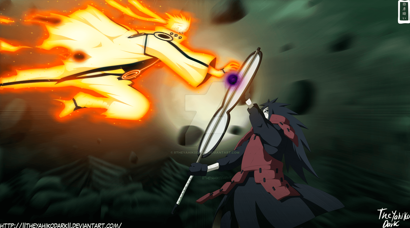 Naruto Vs Madara Wallpapers Wallpaper Cave