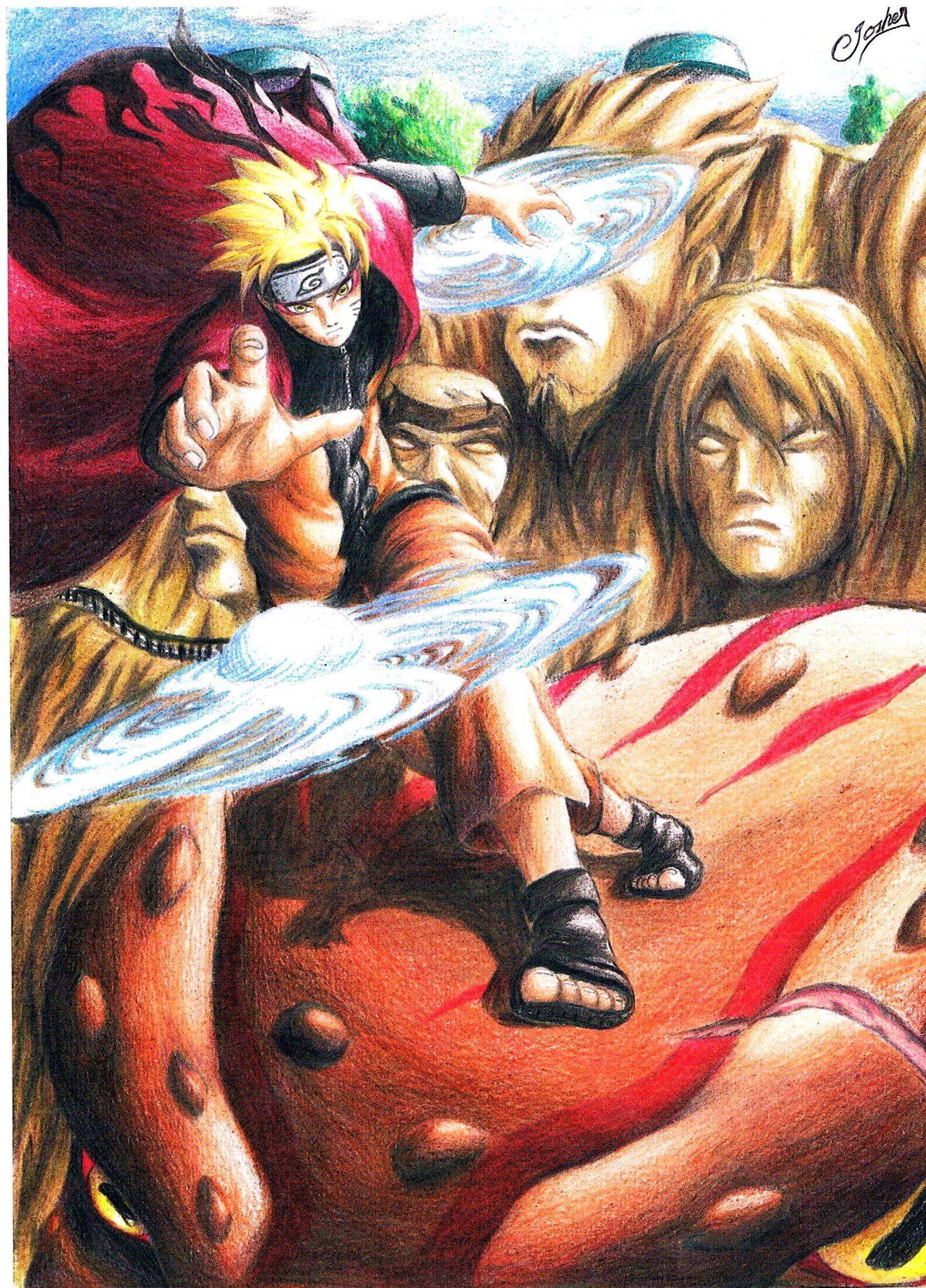 Naruto Sennin Wallpapers - Wallpaper Cave